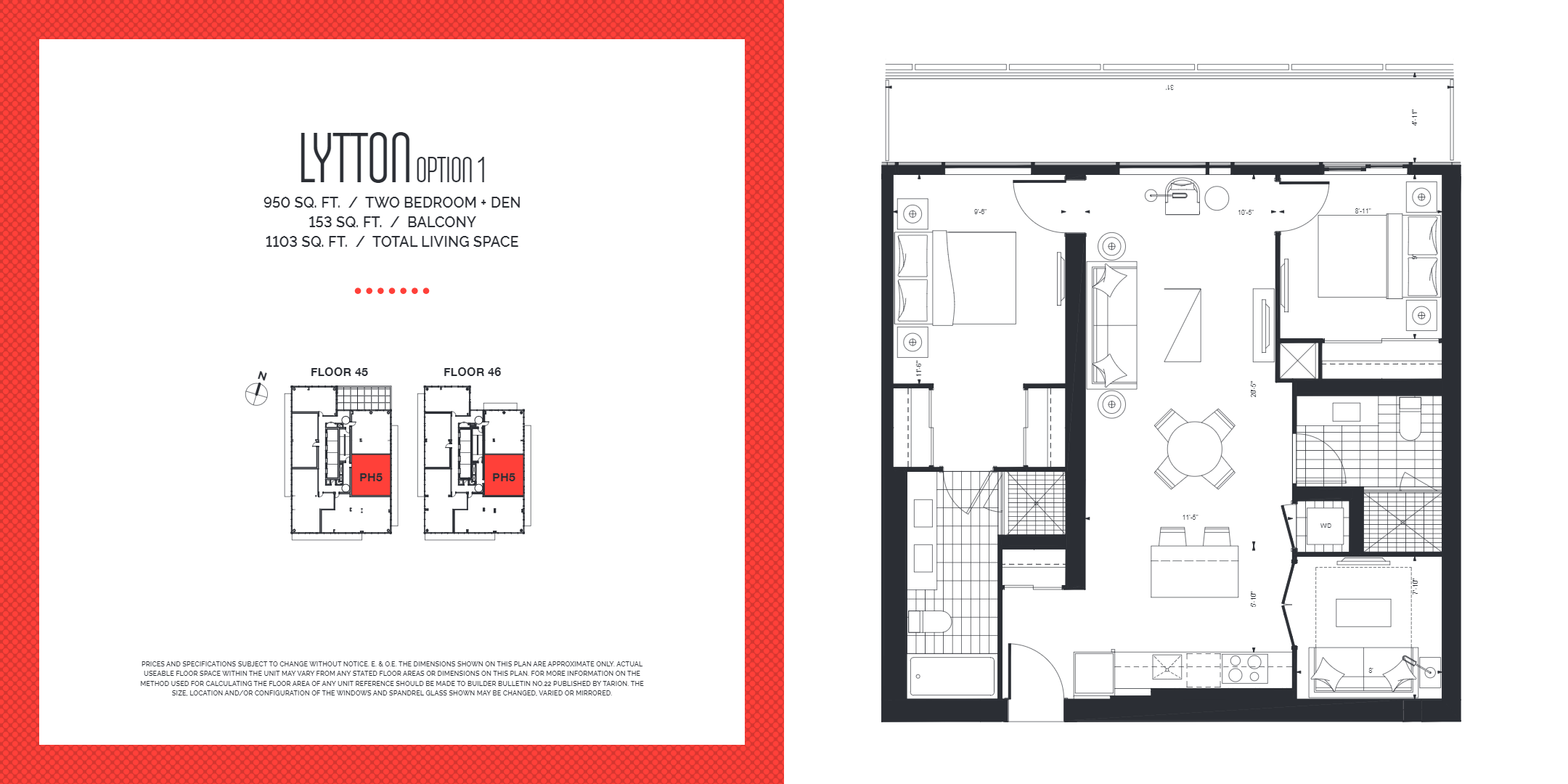 e2 Condos - Lytton Floor Plan, Toronto ON | Livabl