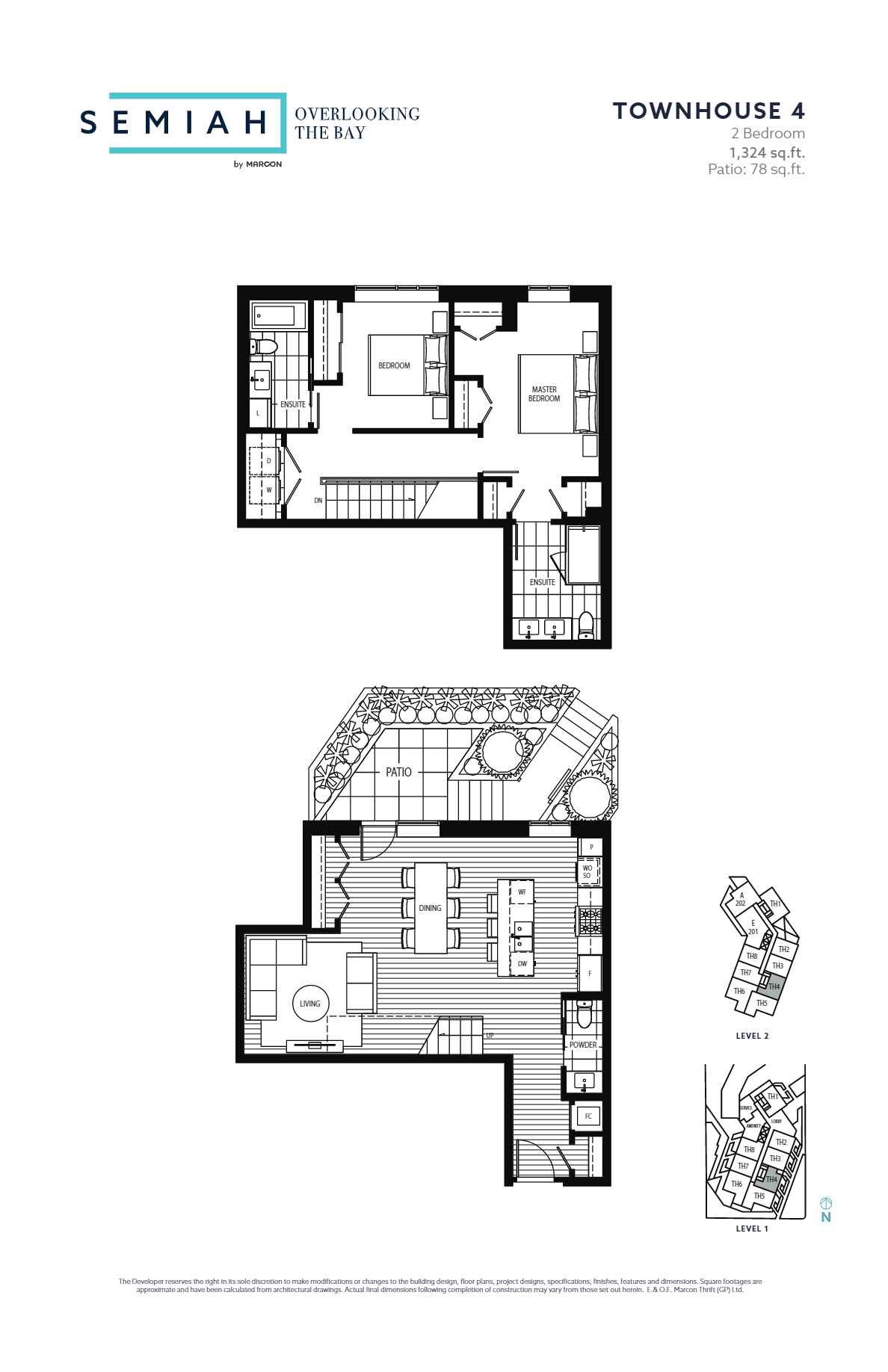 Semiah | TH4 | Floor Plans and Pricing