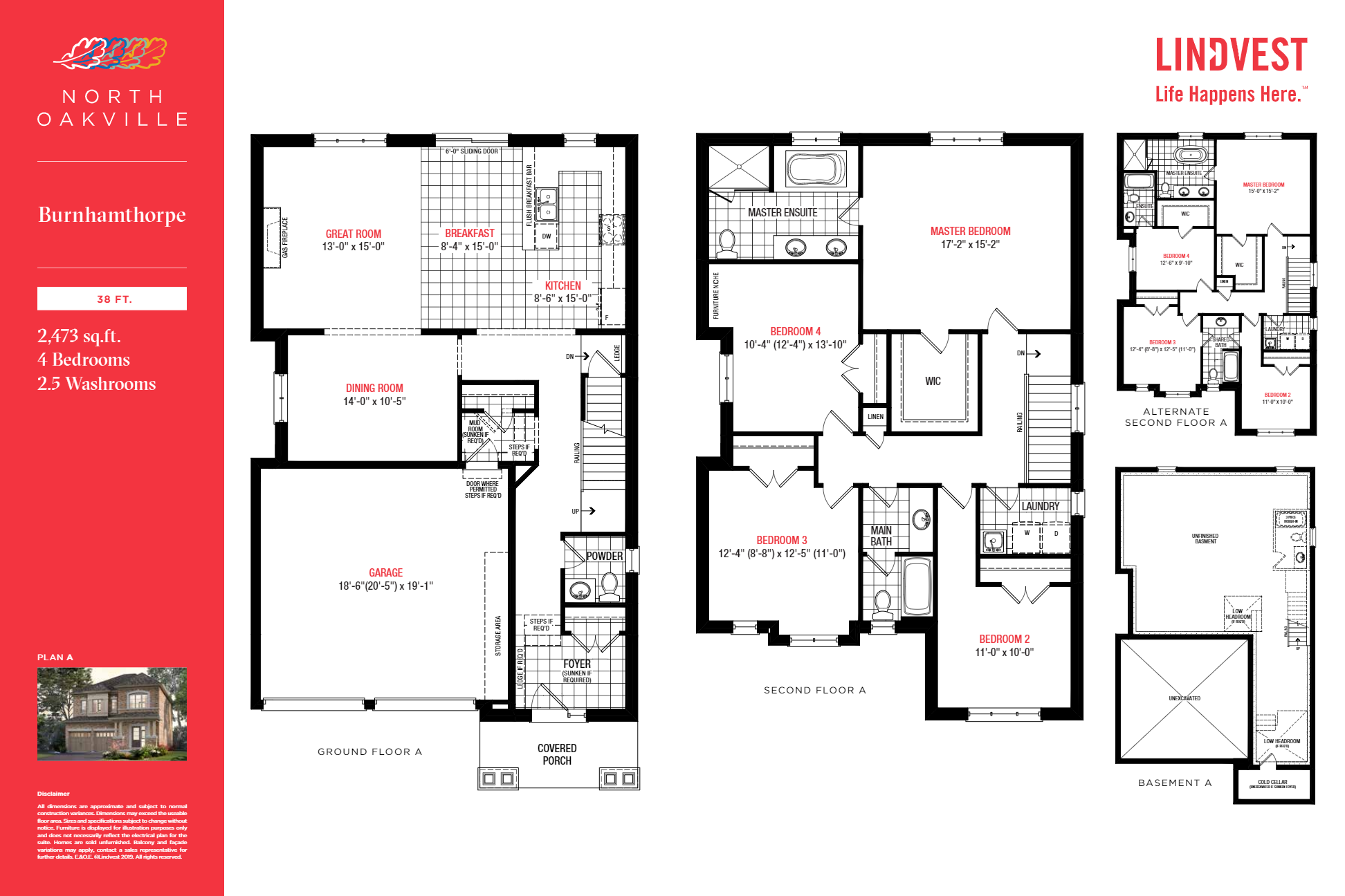 North Oakville - Burnhamthorpe Floor Plan, Oakville ON | Livabl