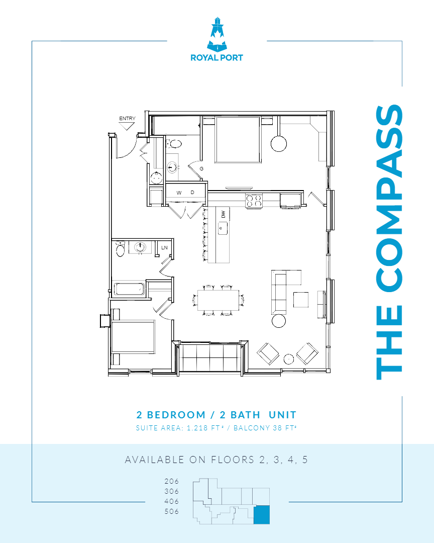 Royal Port | The Compass | Floor Plans and Pricing