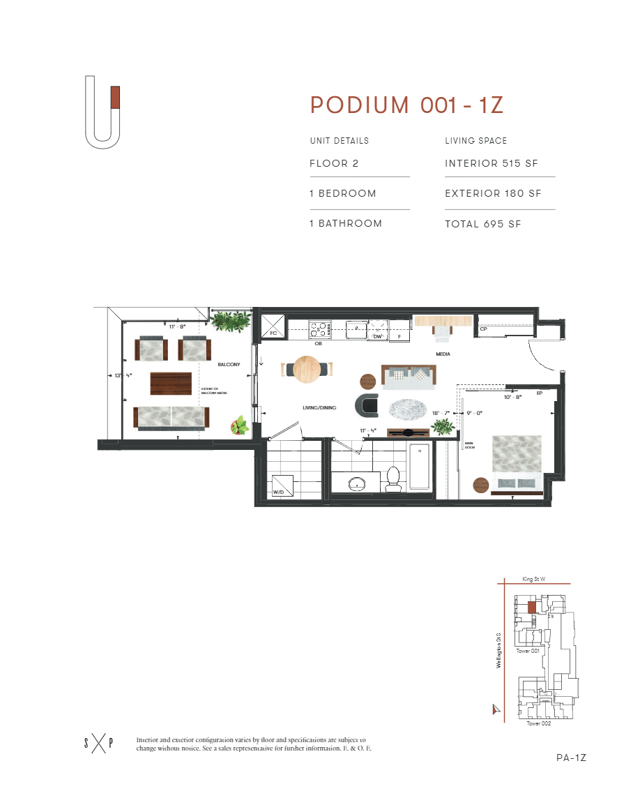 Union Towers - Phase 1 | Podium 001 - 1Z | Floor Plans and Pricing
