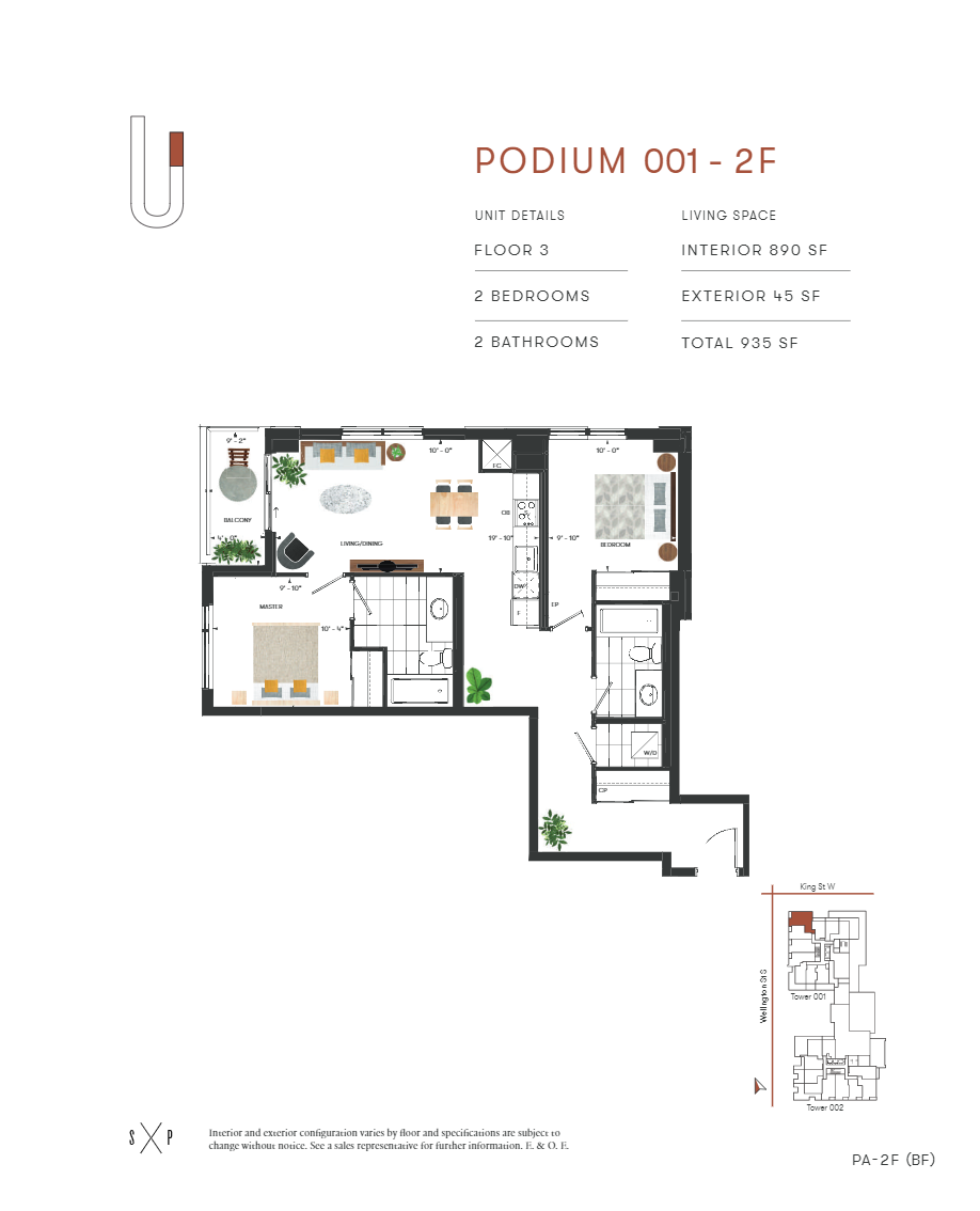 Union Towers - Phase 1 | Podium 001 - 2F | Floor Plans and Pricing