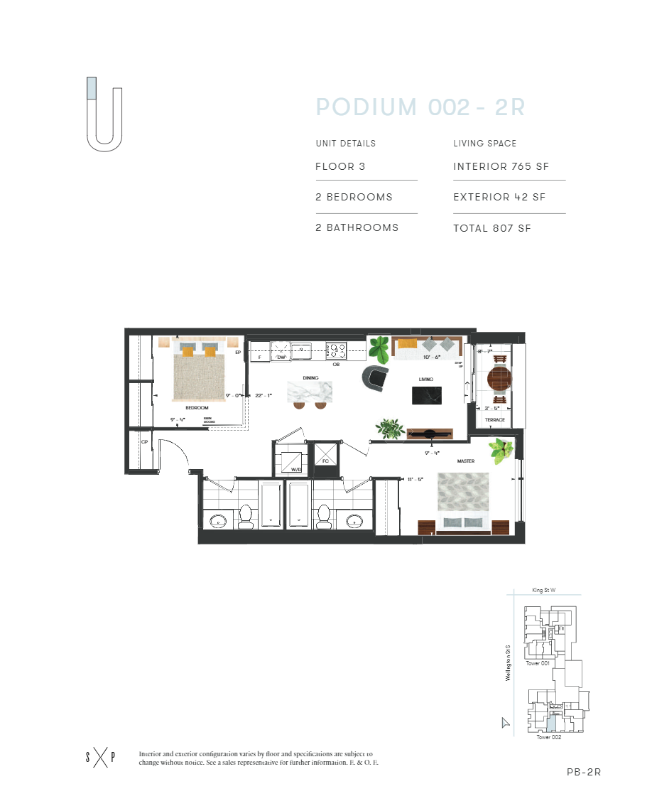 Union Towers - Phase 1 | Podium 002 - 2R | Floor Plans and Pricing