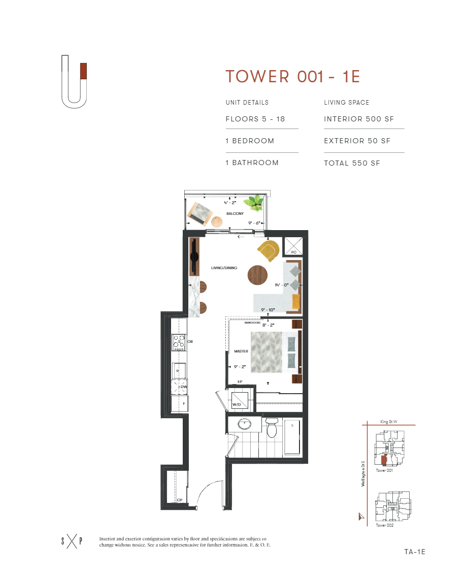 Union Towers - Phase 1 | Tower 001 - 1E | Floor Plans and Pricing