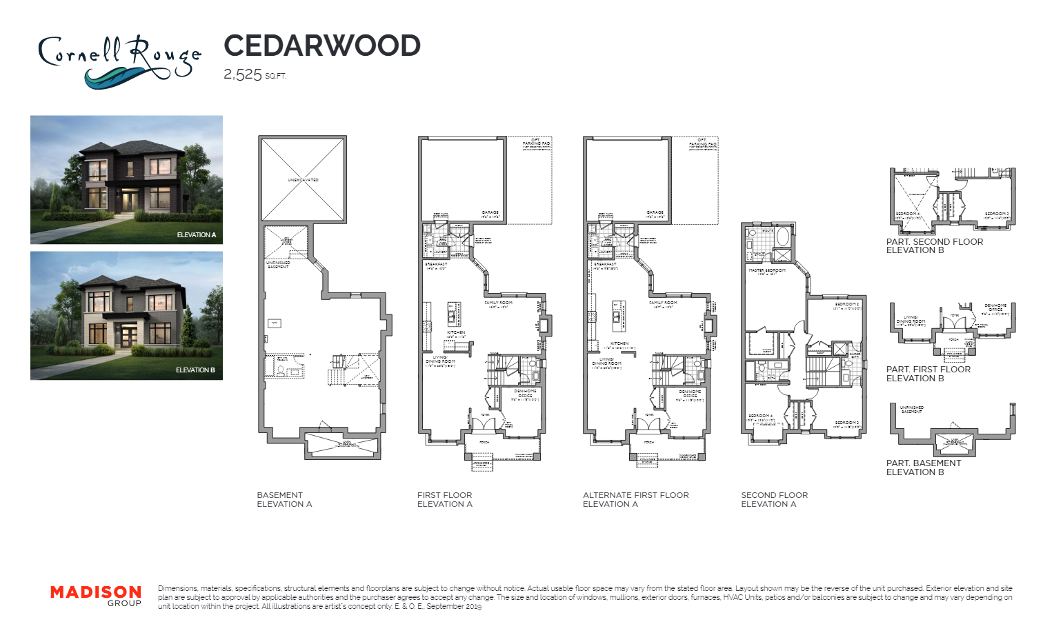 Cornell Rouge Phase 7 | Cedarwood | Floor Plans and Pricing
