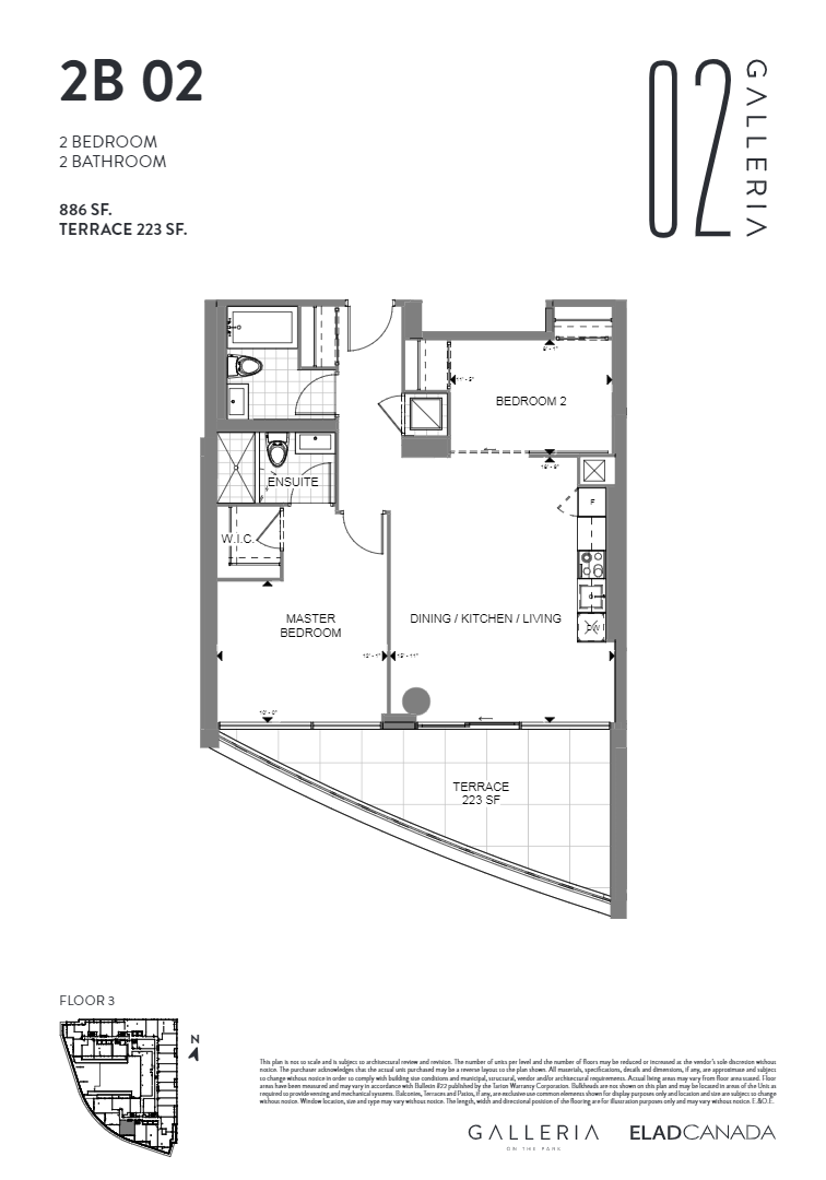 Galleria 02 Condos | 2B 02 | Floor Plans and Pricing