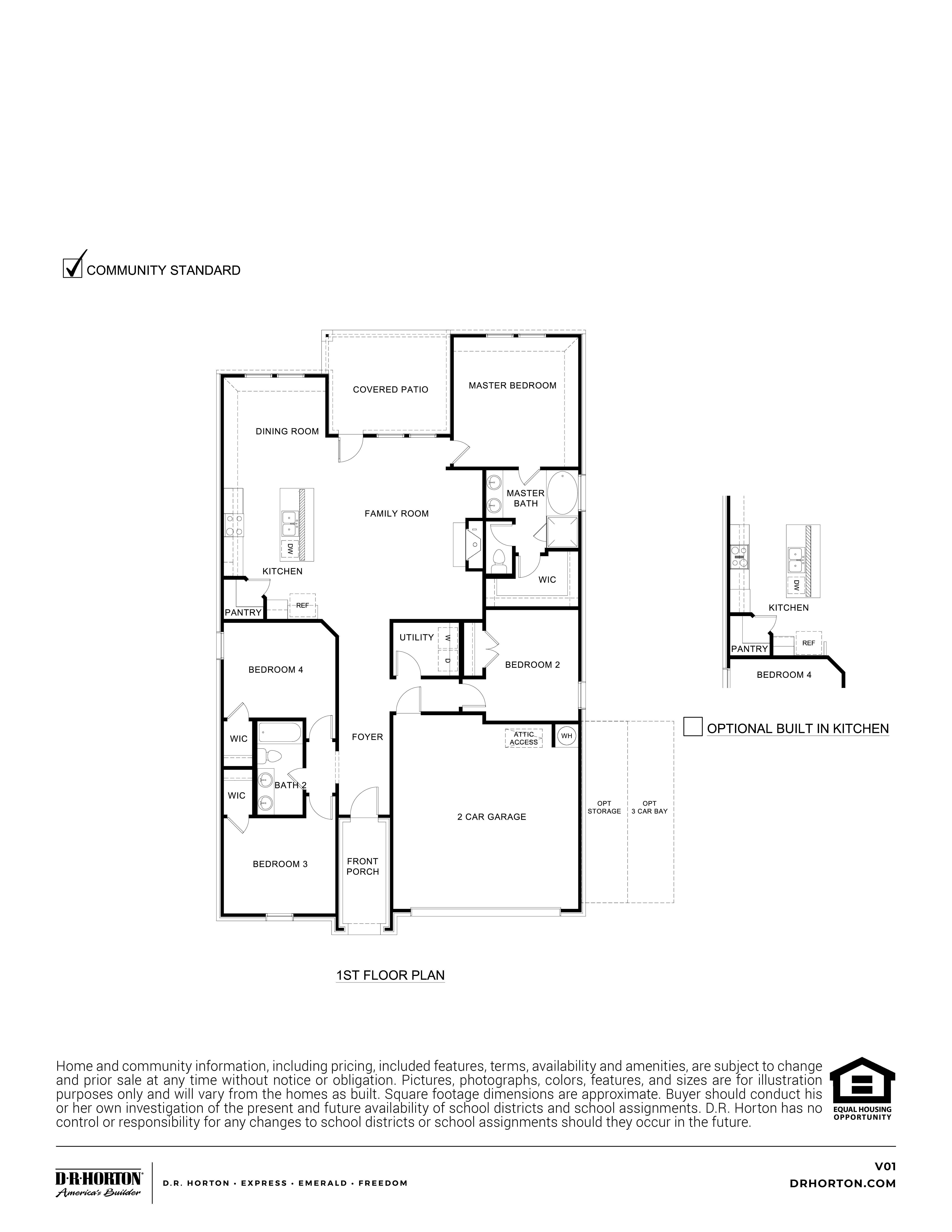 Villages Of Melissa | 1829 Brookview | Floor Plans and Pricing