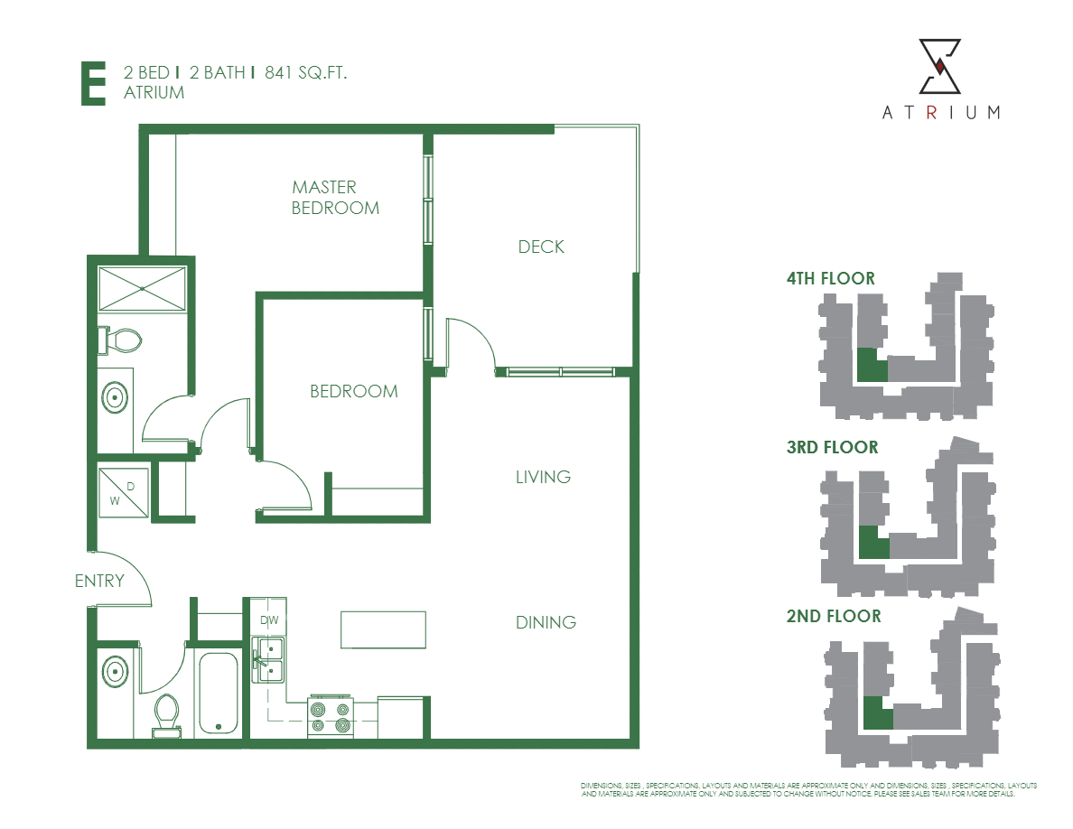 Atrium Langley - E Floor Plan, Langley City BC | Livabl