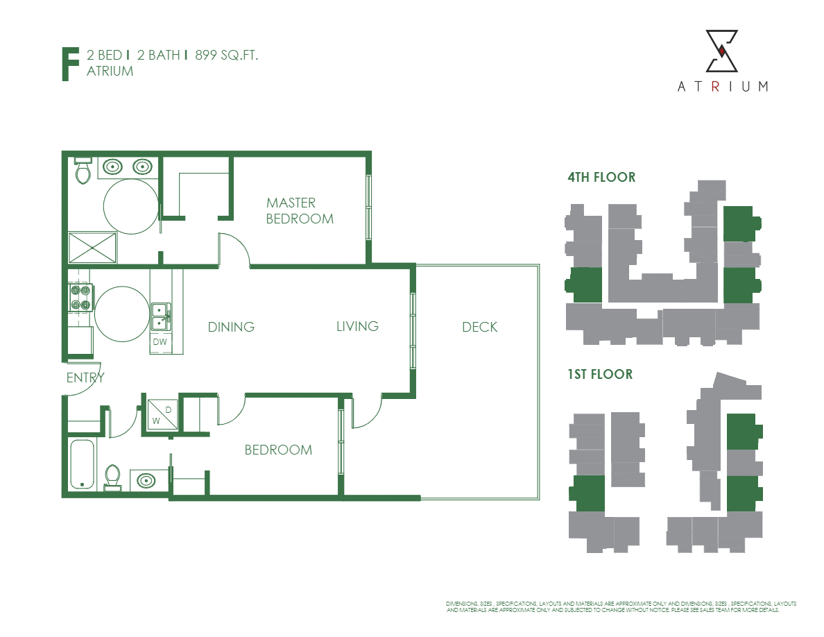 Atrium Langley - F Floor Plan, Langley City BC | Livabl