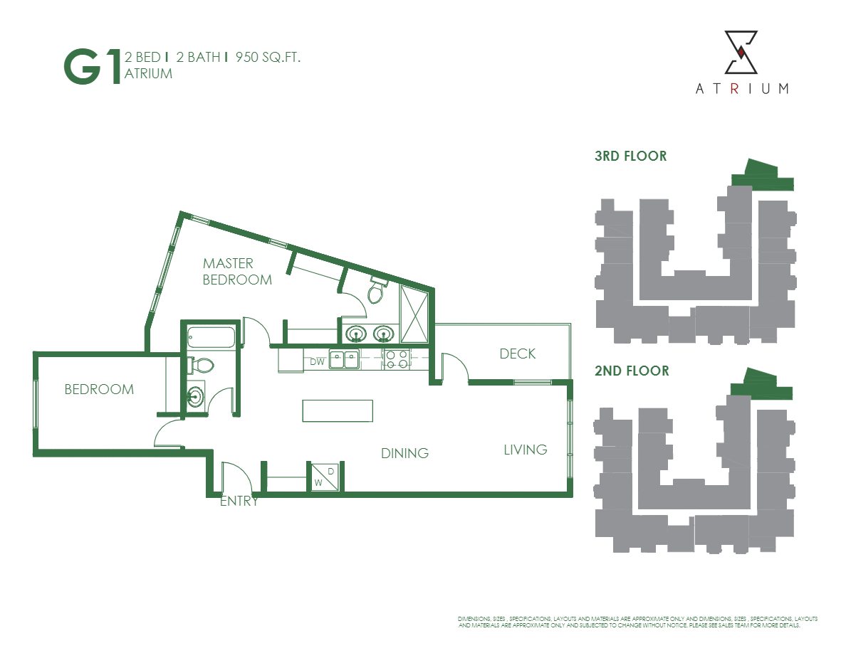 Atrium Langley - G1 Floor Plan, Langley City BC | Livabl