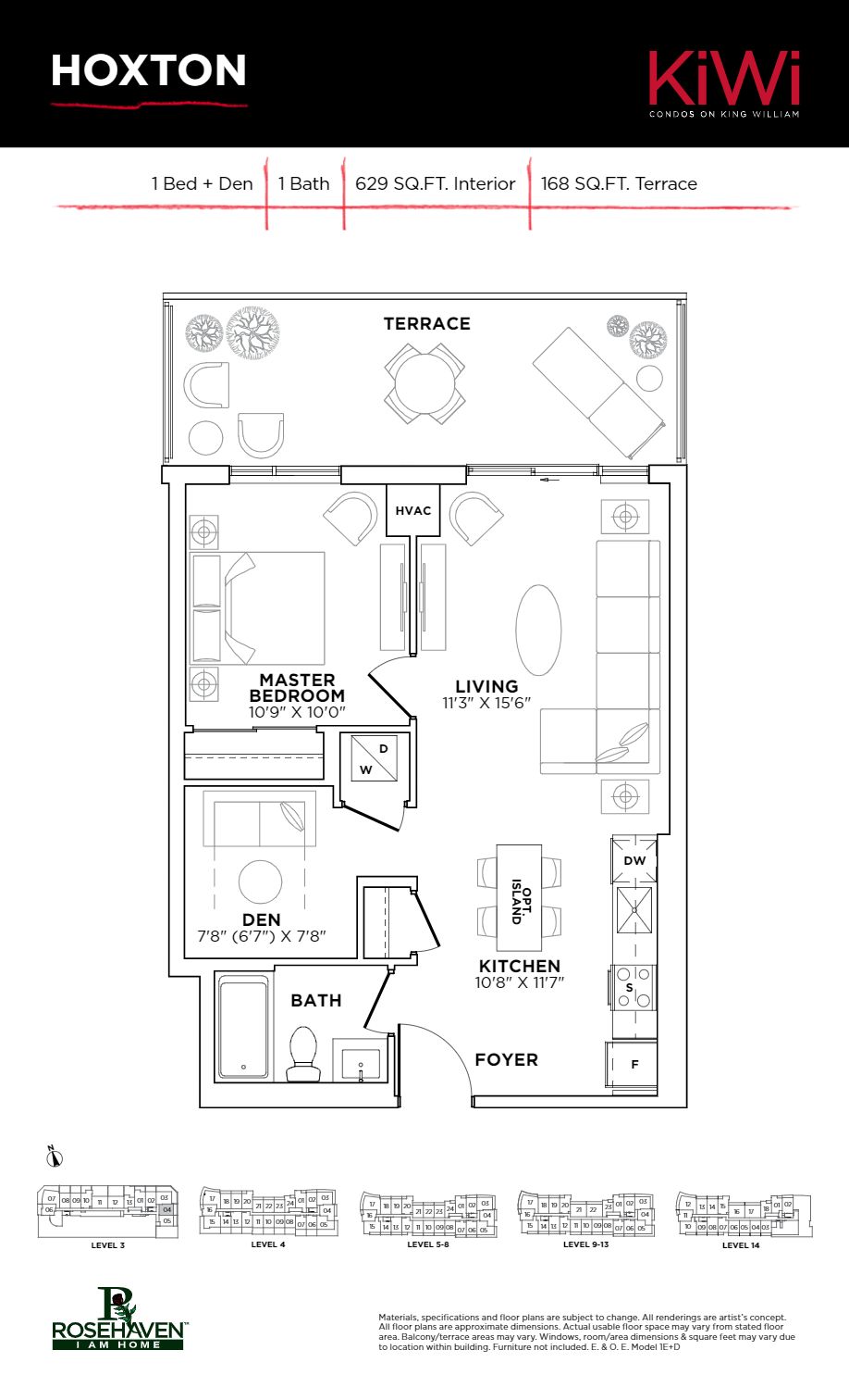 KiWi Condos | Hoxton | Floor Plans and Pricing