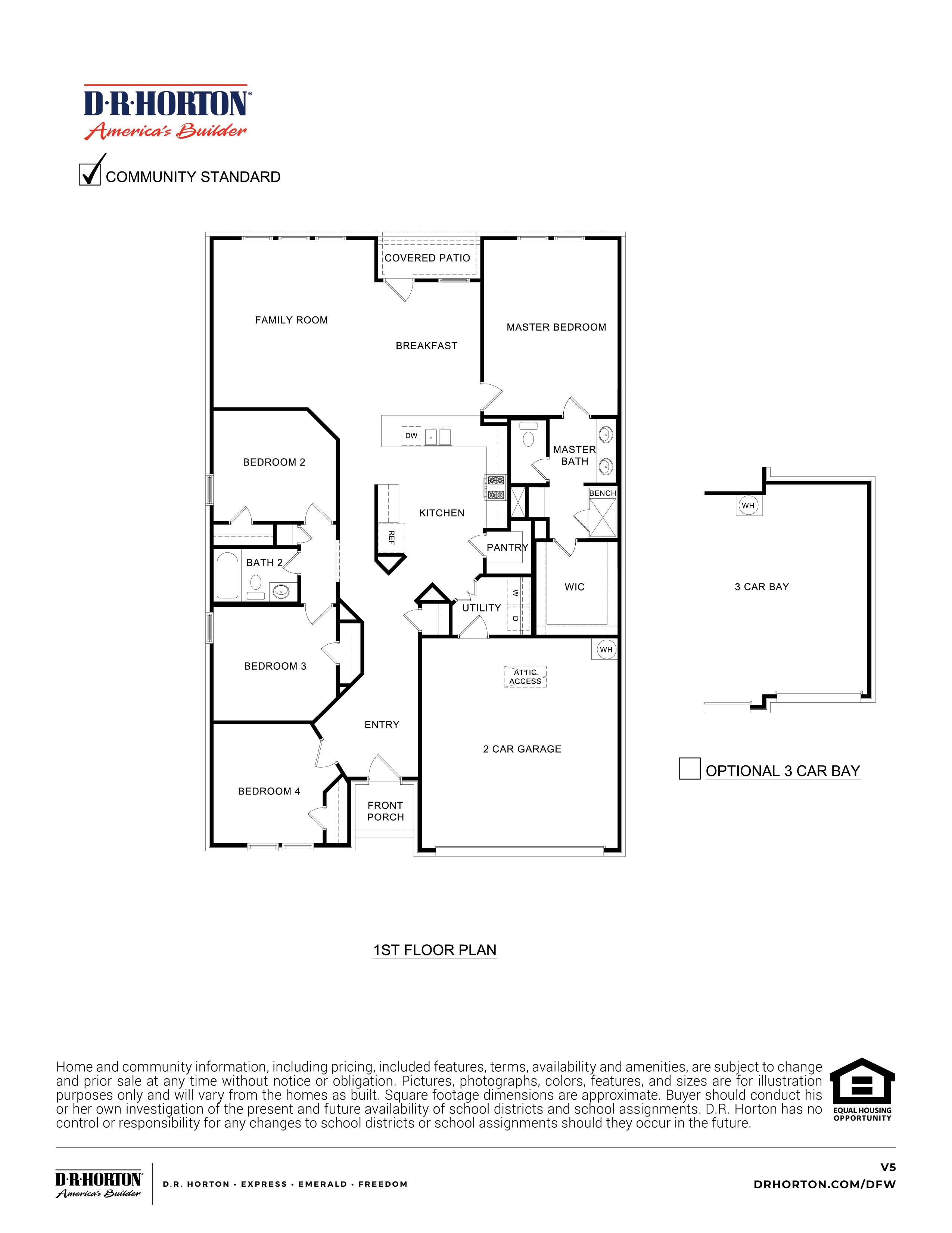 Valencia On The Lake 40s | H105 Worcester | Floor Plans and Pricing