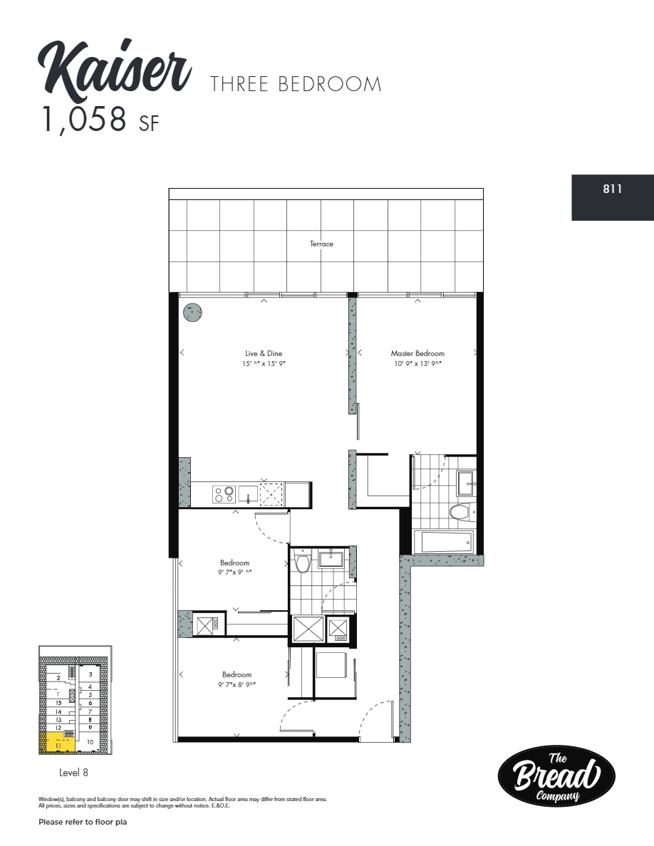 The Bread Company Condos | Kaiser | Floor Plans and Pricing
