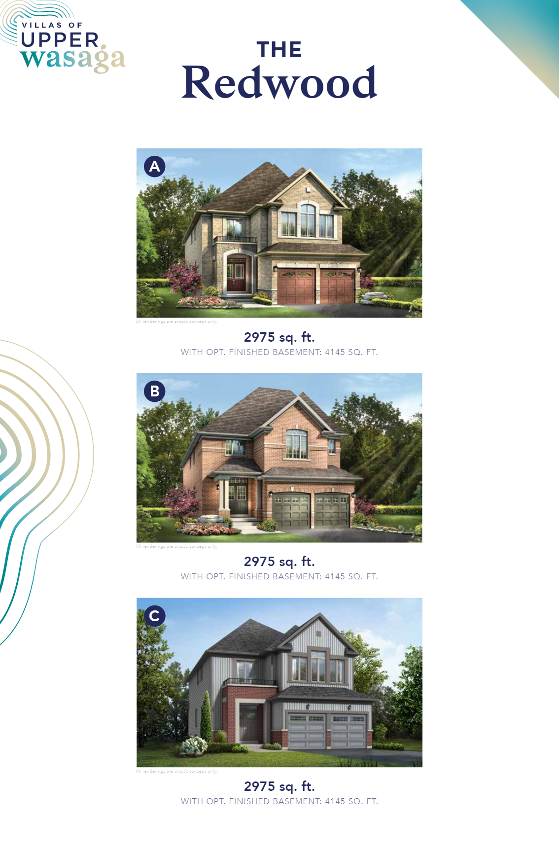 The Gates Of Whitby - The Redwood Floor Plan, Whitby ON | Livabl