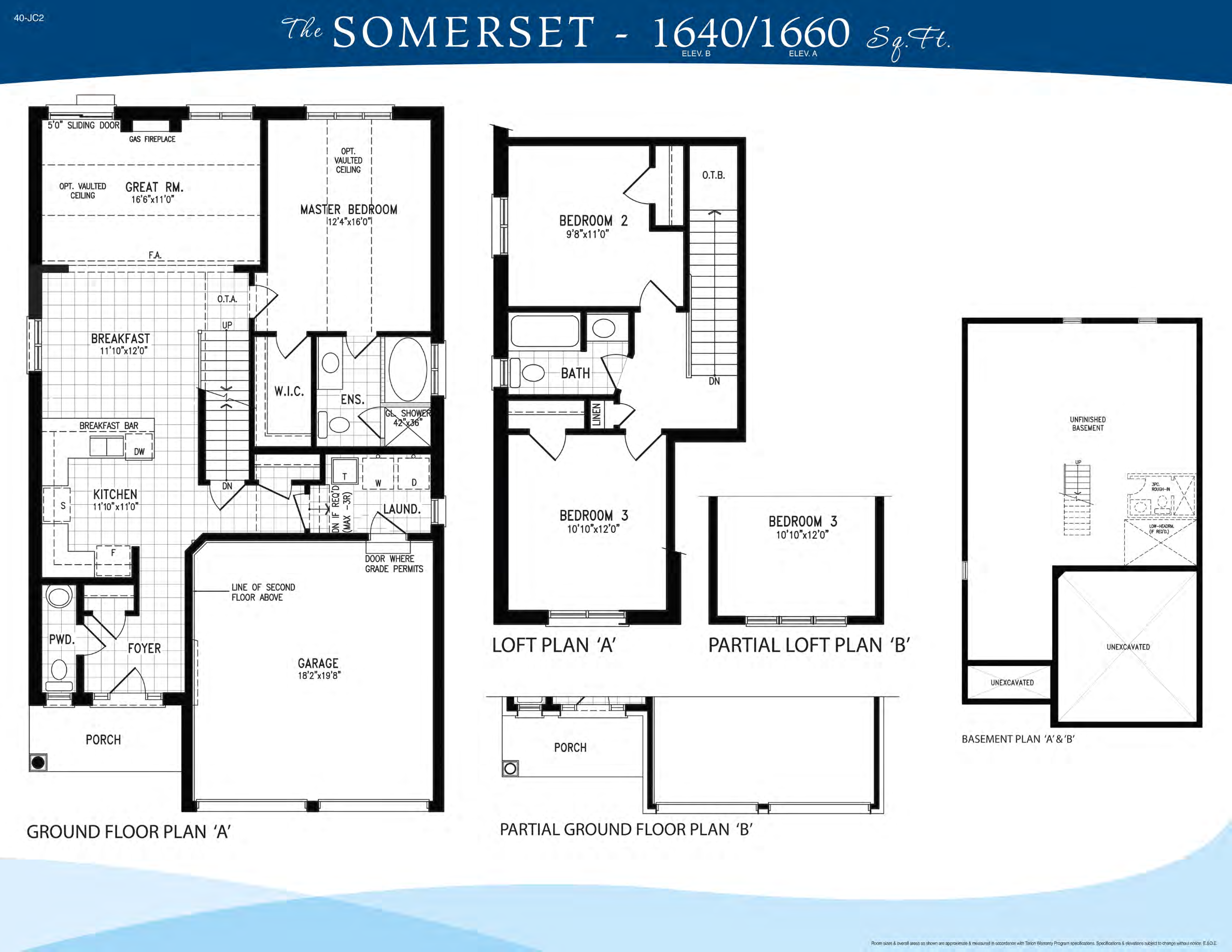 Burnham Meadows - Phase 2 | Somerset - Elev. B | Floor Plans and Pricing