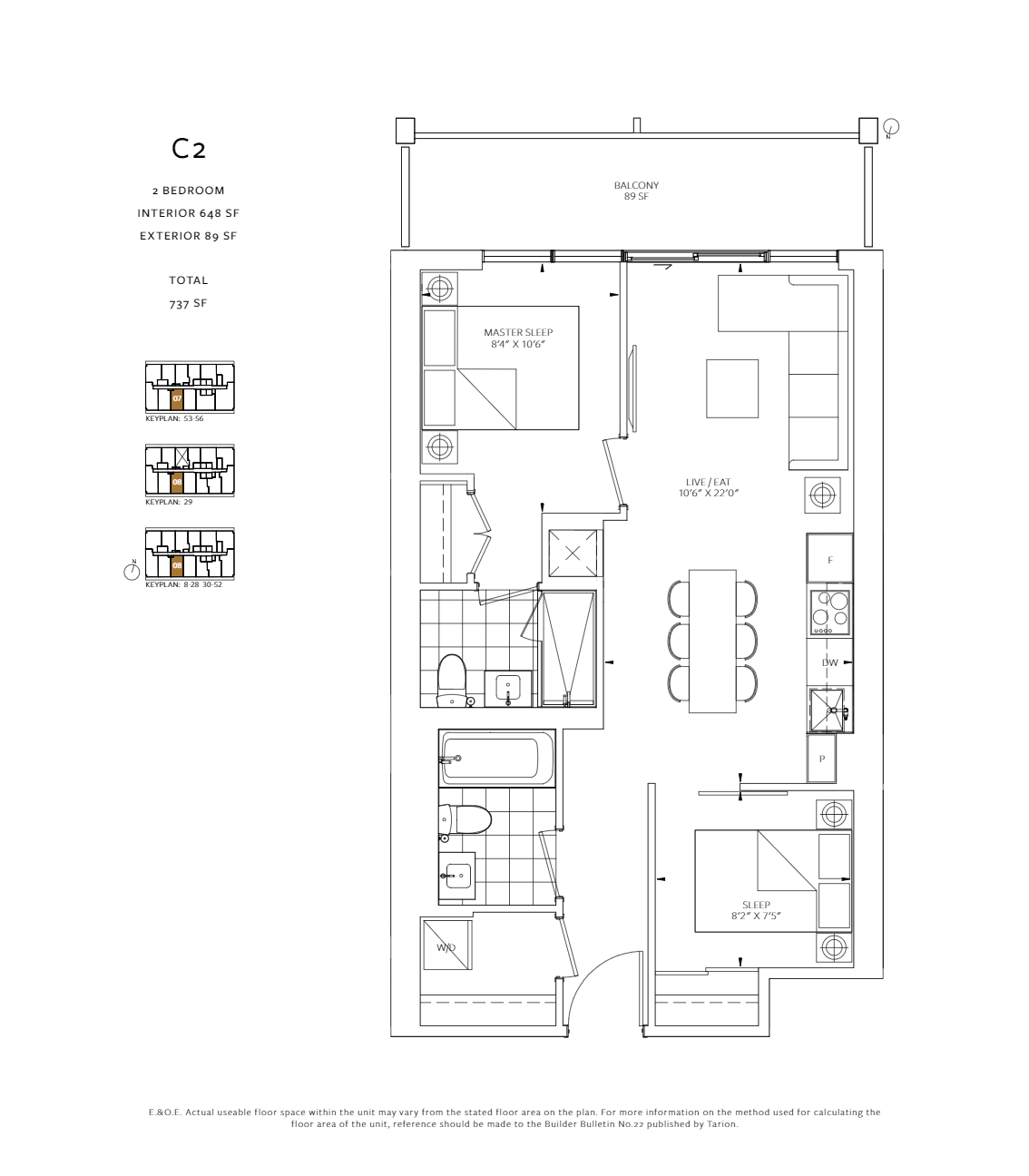 88 Queen - C2 Floor Plan, Toronto ON | Livabl