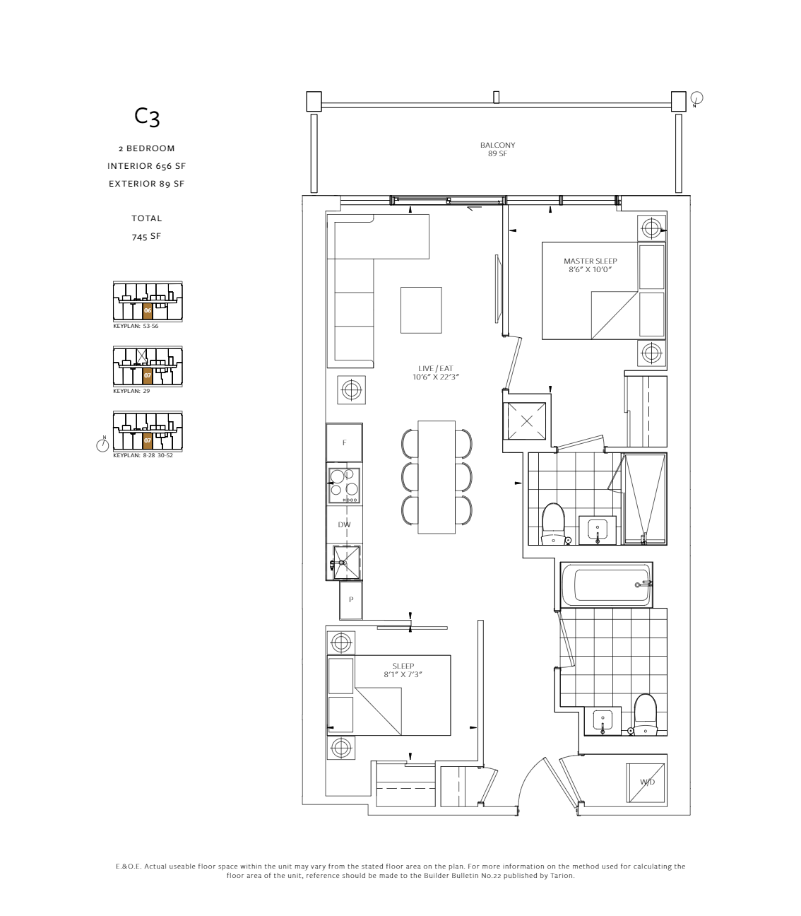 88 Queen Condos | C3 | Floor Plans and Pricing