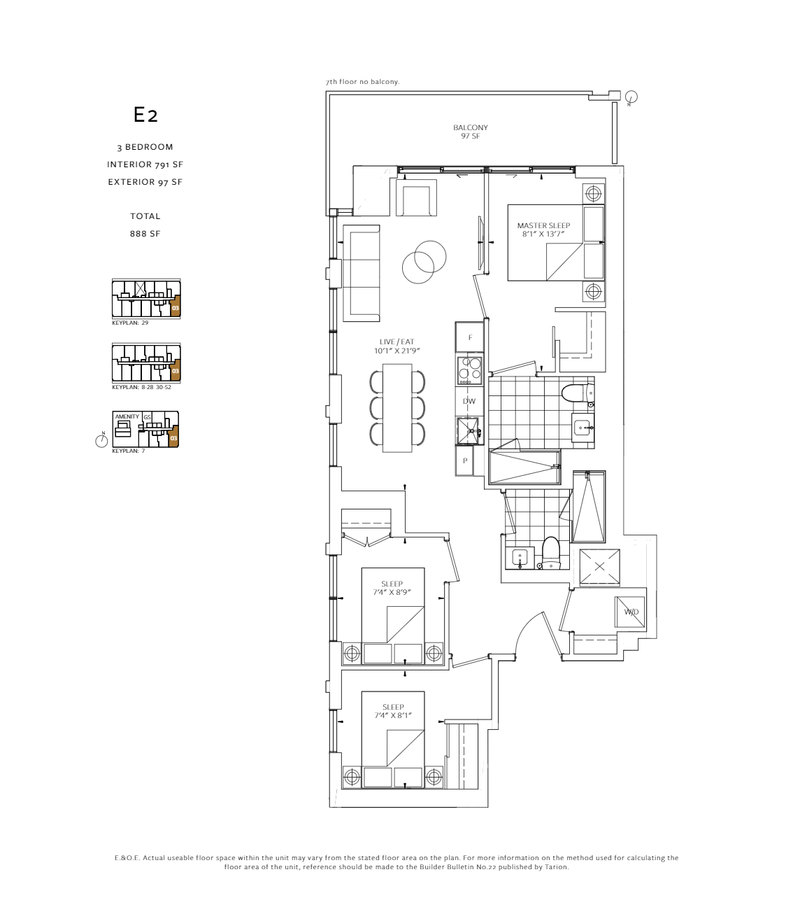 88 Queen - E2 Floor Plan, Toronto ON | Livabl
