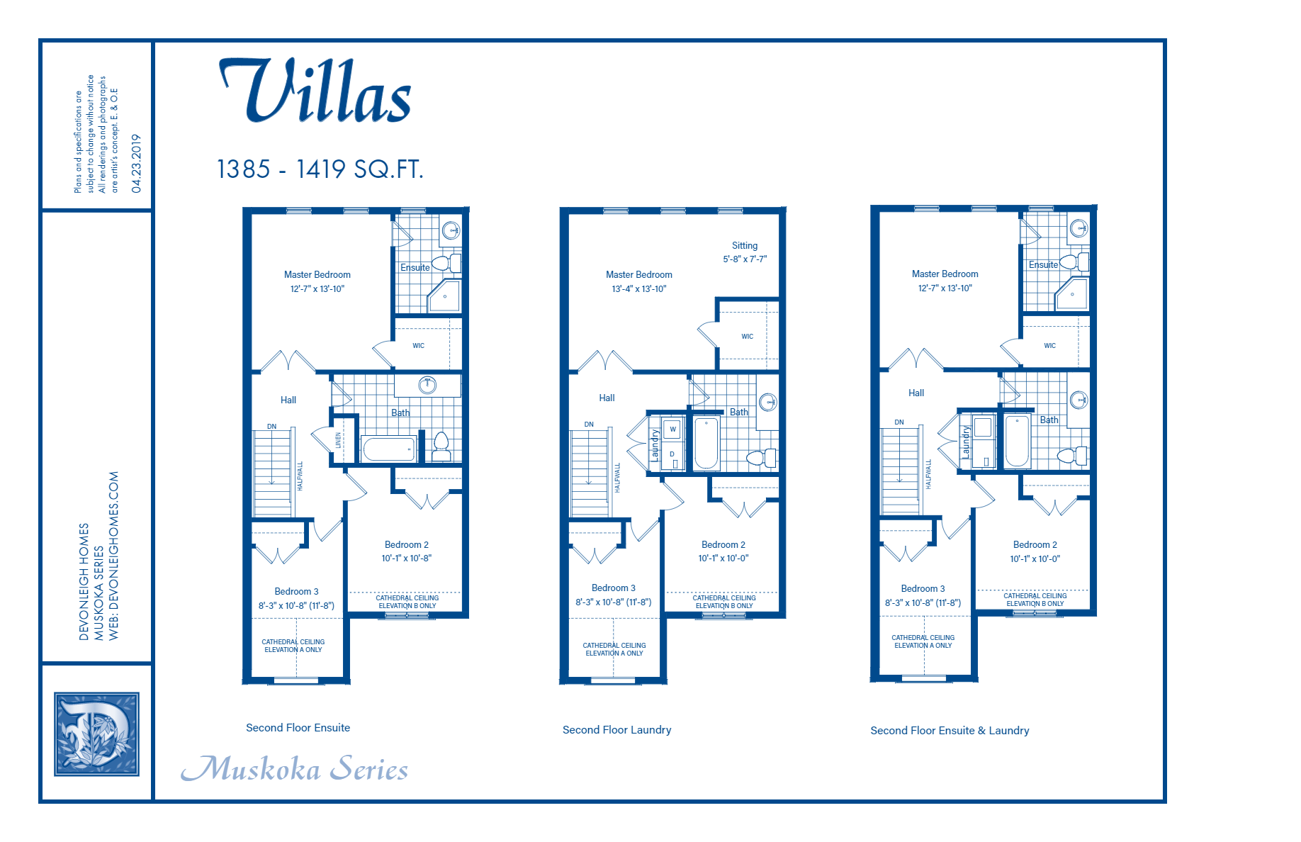 Brookside Crossing | The Villas: Block 2 (Interior Units 2,3,4,5,6 ...