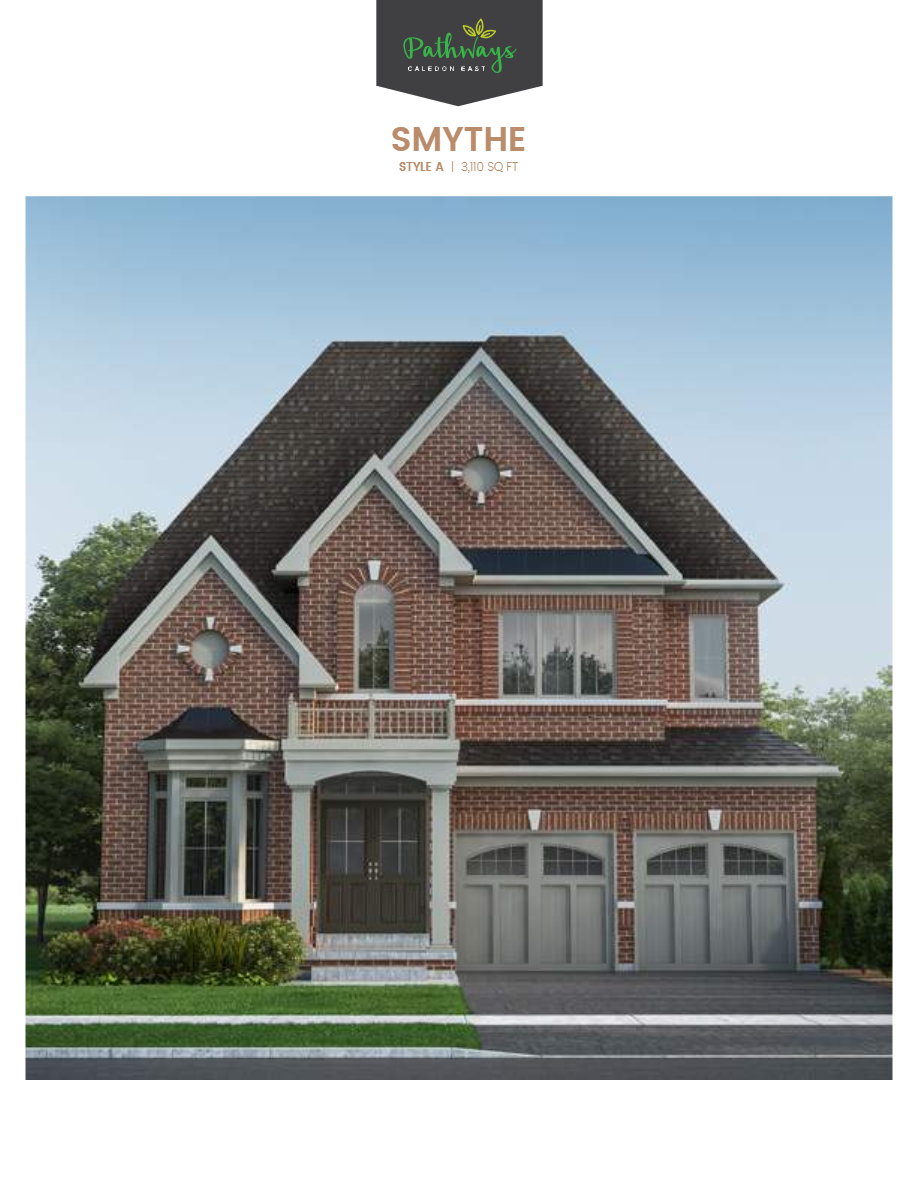 Pathways - Smythe A Floor Plan, Caledon ON | Livabl