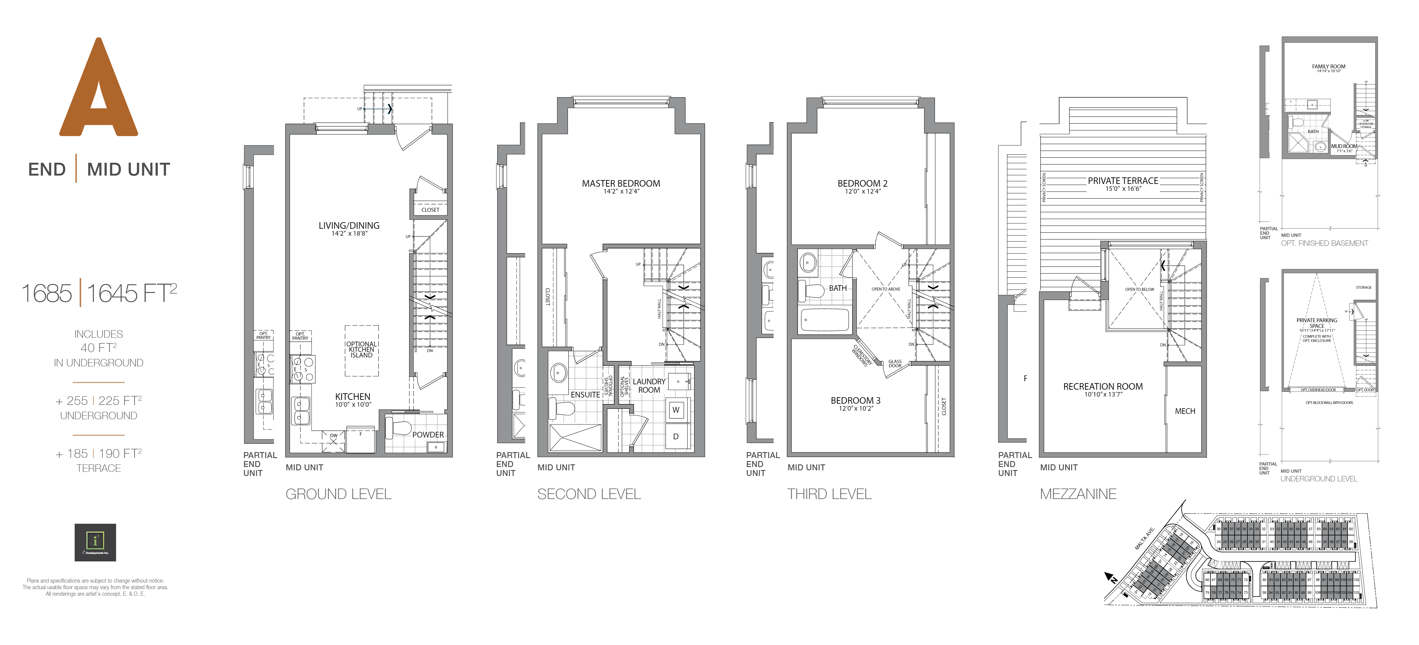 SouthSide Towns | Lot 104 | Floor Plans and Pricing