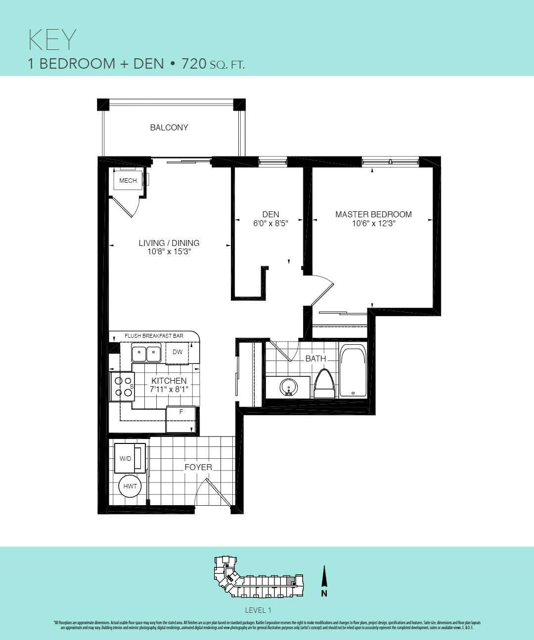 Harbourview Grand - Key Floor Plan, Newcastle ON | Livabl