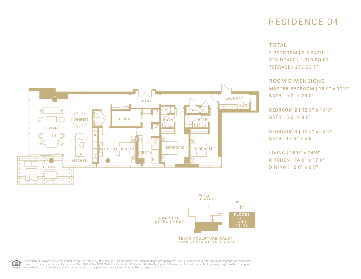 Hall Arts Residences | Residence 04 | Floor Plans and Pricing