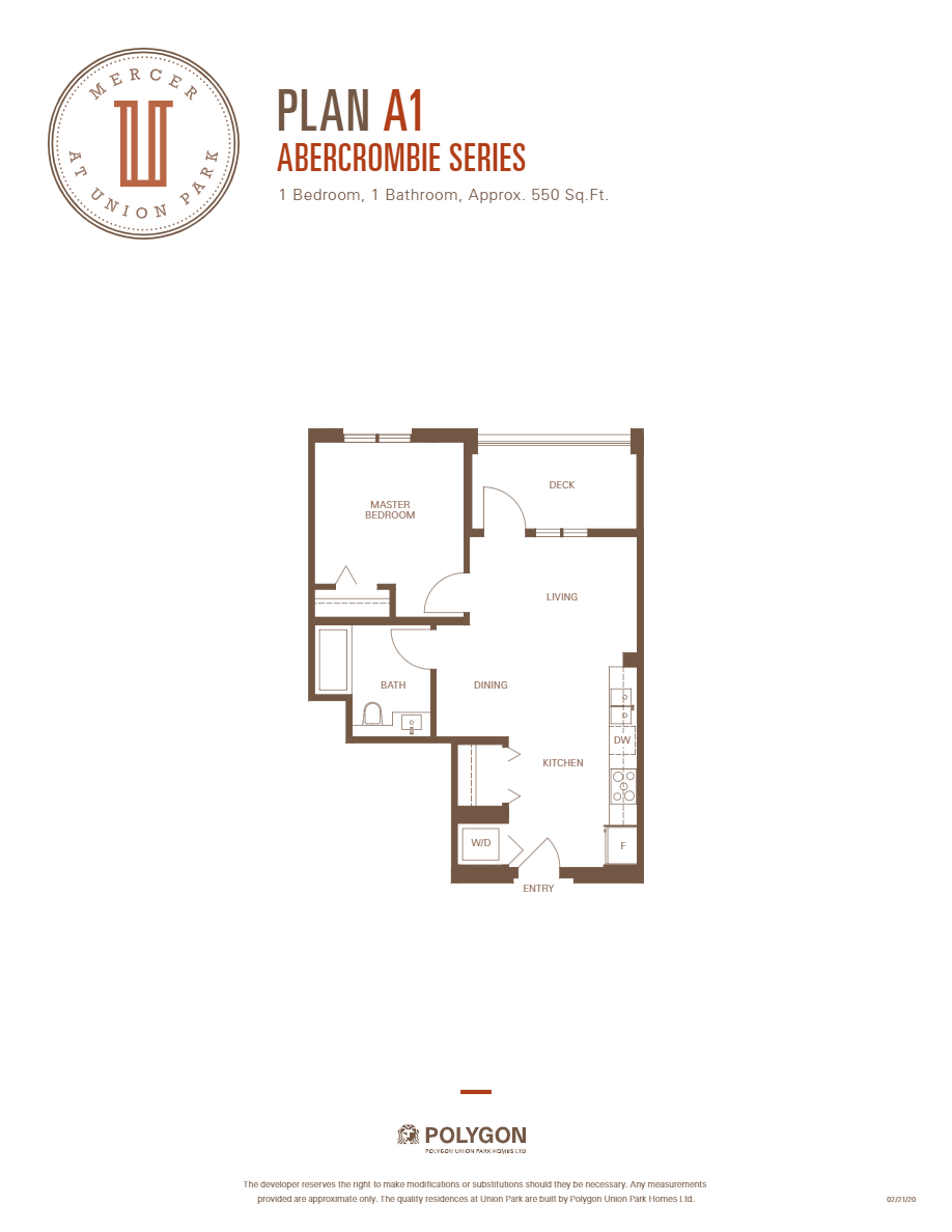 Union Park - A1 Floor Plan, Langley Township BC | Livabl