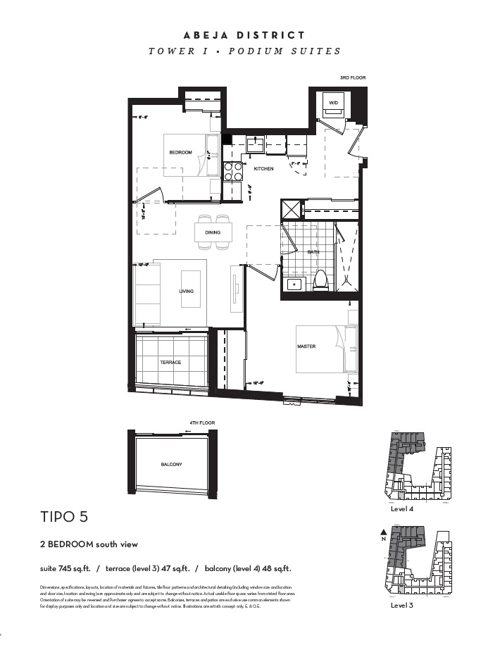 Abeja District - Tipo 5 Floor Plan, Vaughan ON | Livabl