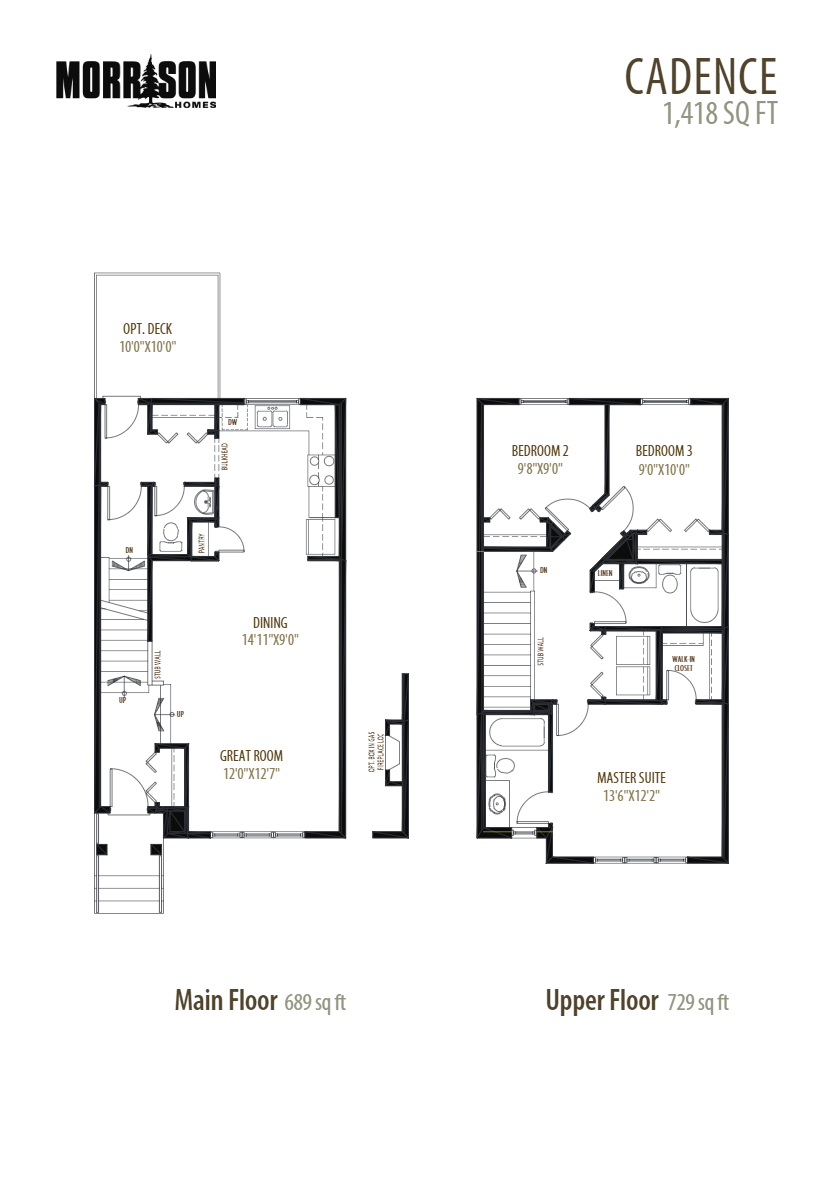 Glenridding Ravine - Cadence Floor Plan, Edmonton AB | Livabl
