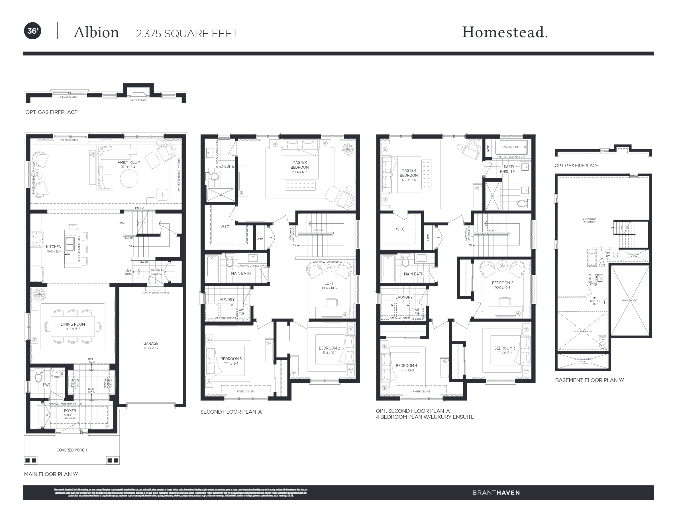 Homestead Lifestyle Collection | Albion | Floor Plans and Pricing