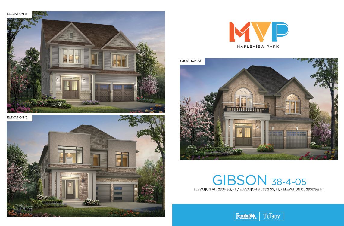 Mapleview Park Phase 1 | Gibson | Floor Plans and Pricing