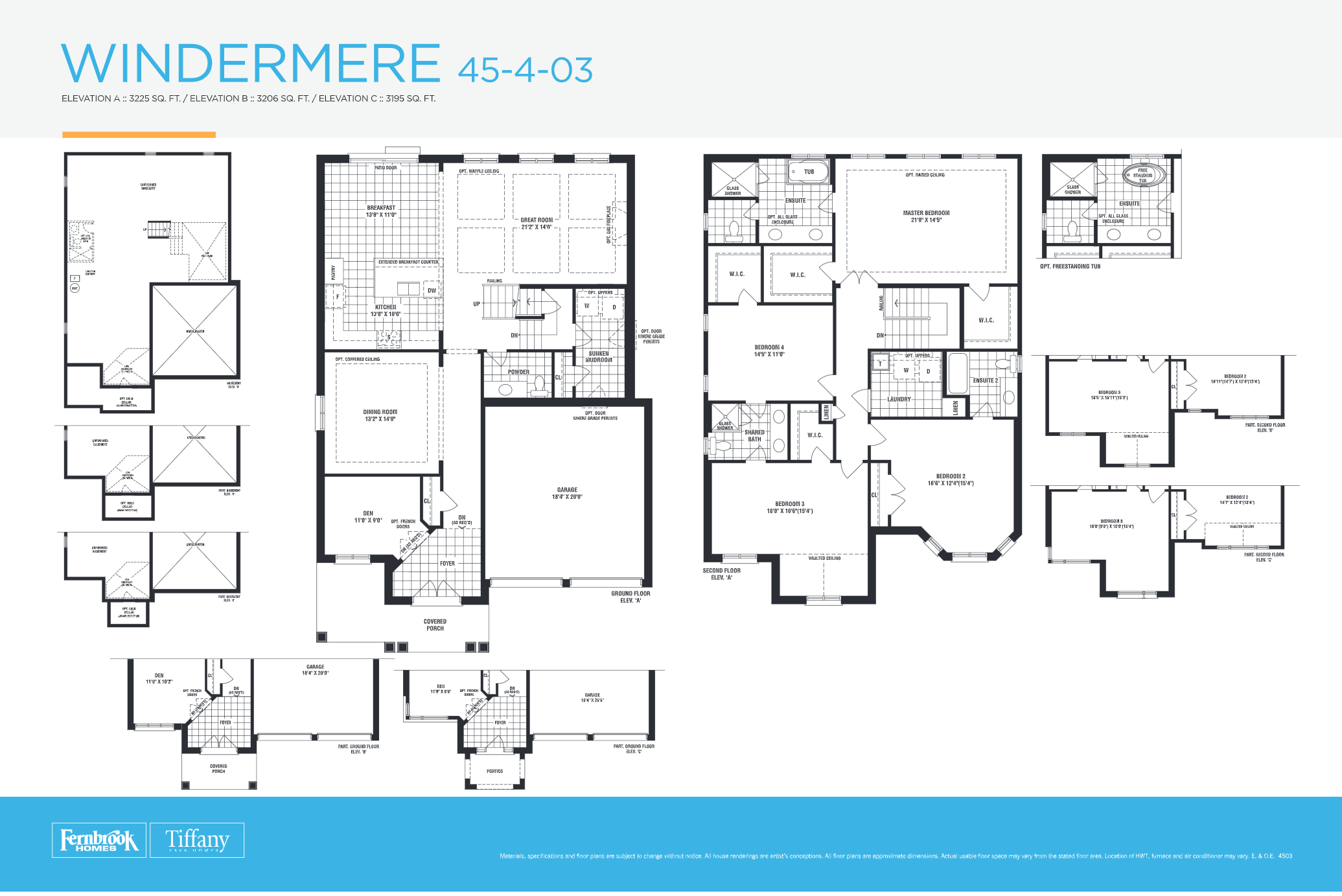 Mapleview Park Phase 1 | Windermere | Floor Plans and Pricing