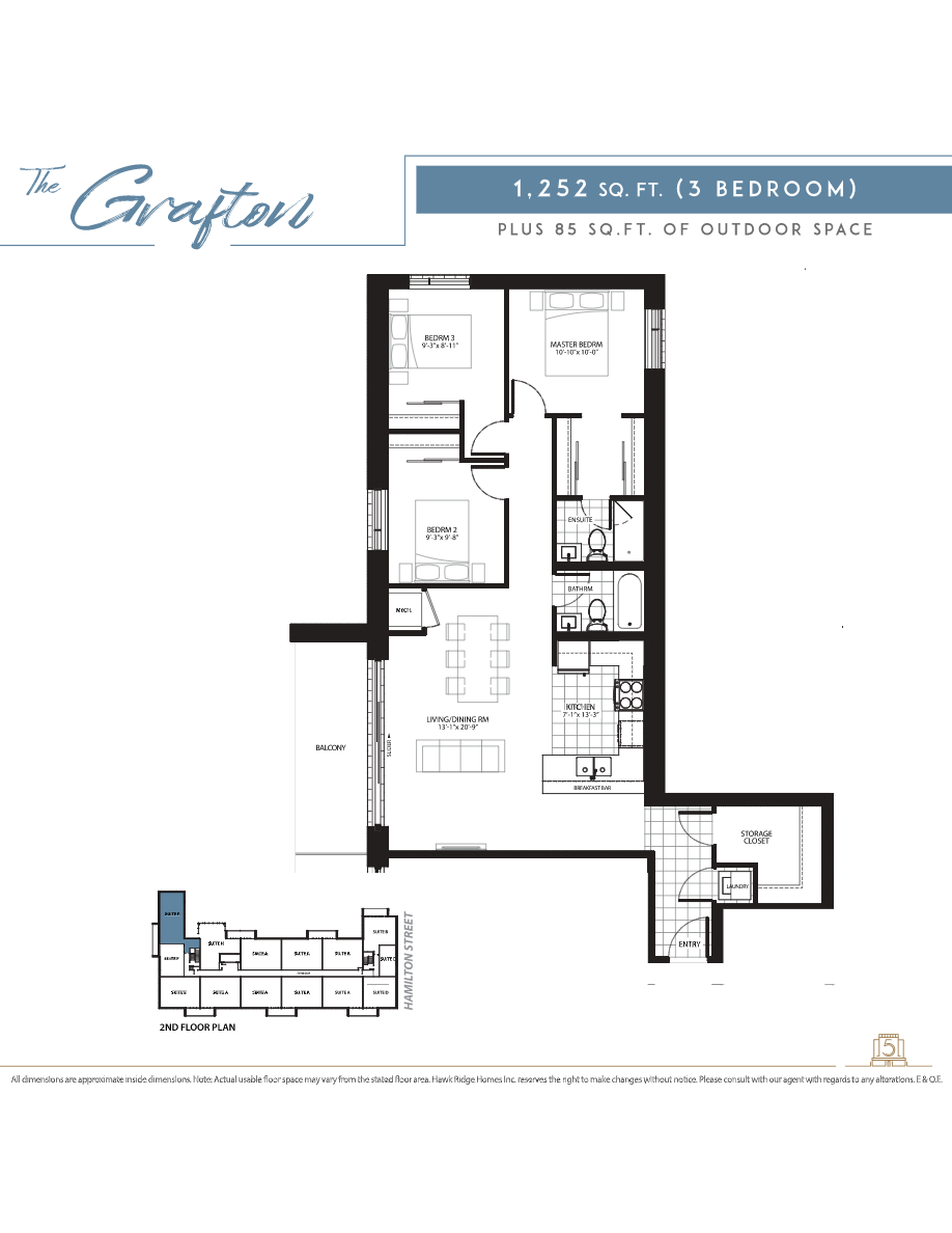 5 Hamilton - Grafton Floor Plan, Hamilton ON | Livabl