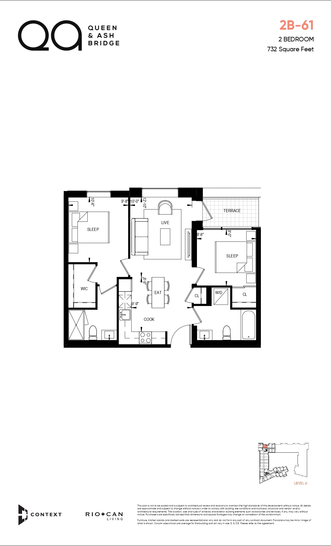 Queen & Ashbridge | 2B-61 | Floor Plans and Pricing