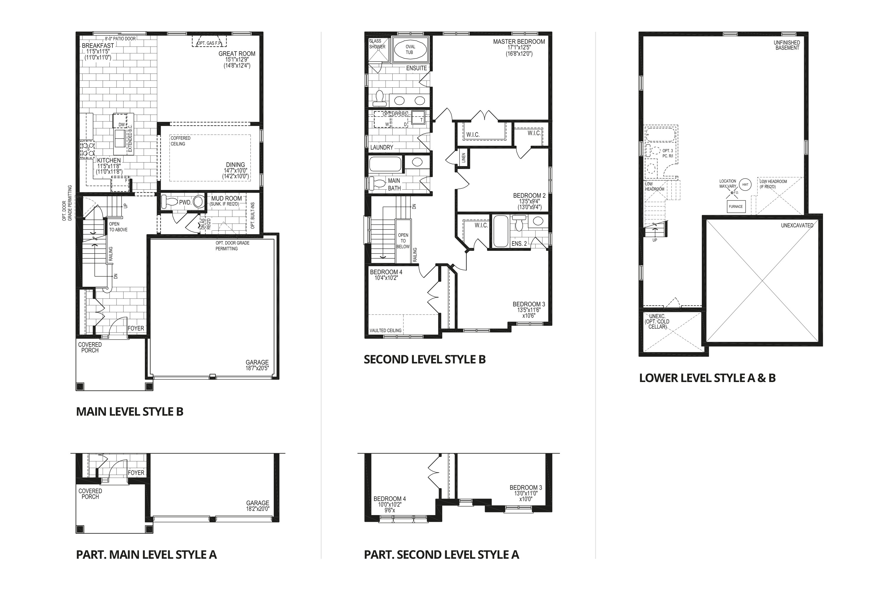 Lyon's Creek - Phase III - The Provence Floor Plan, Niagara Falls ON ...