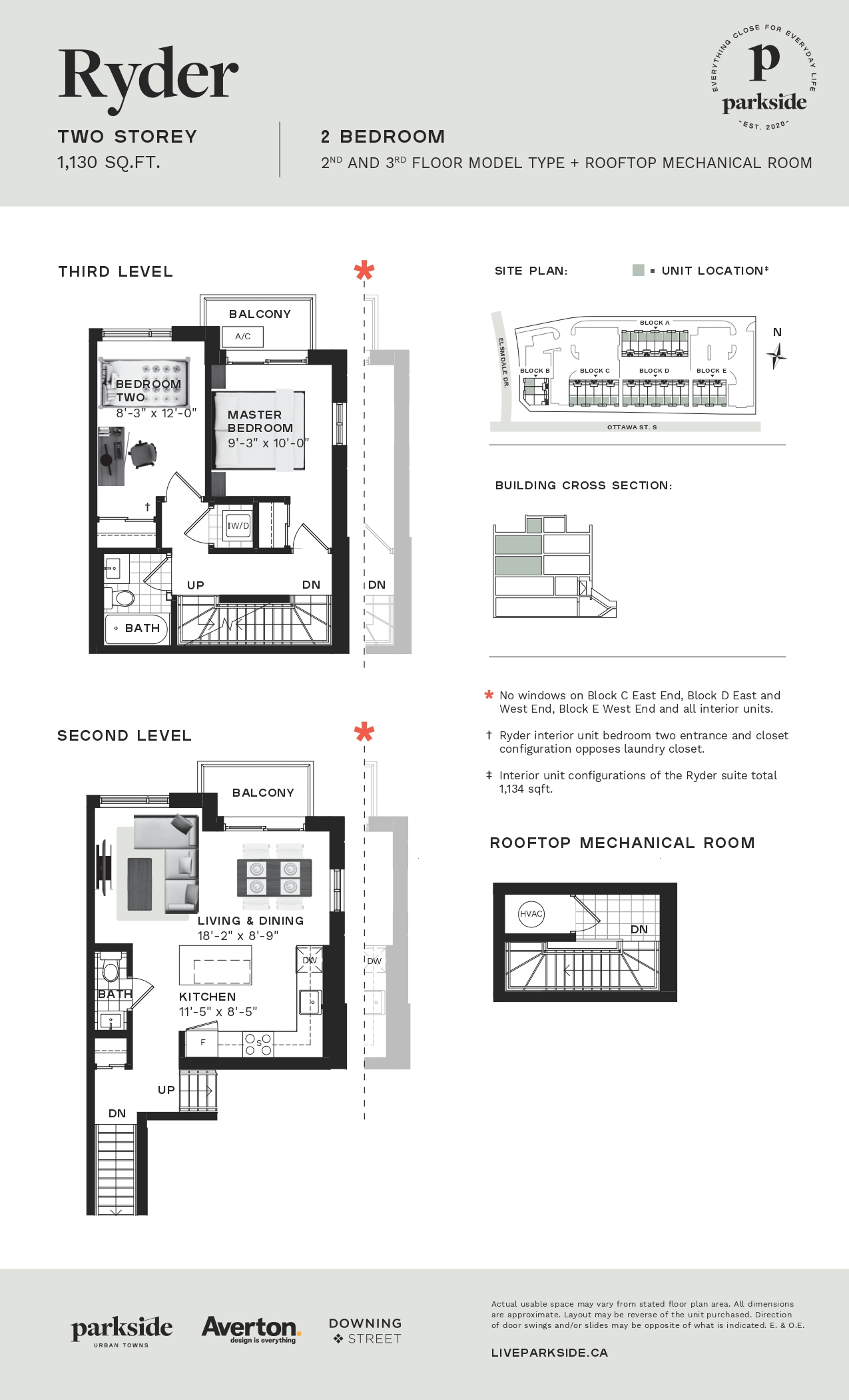Parkside Urban Towns - Ryder Floor Plan, Kitchener ON | Livabl