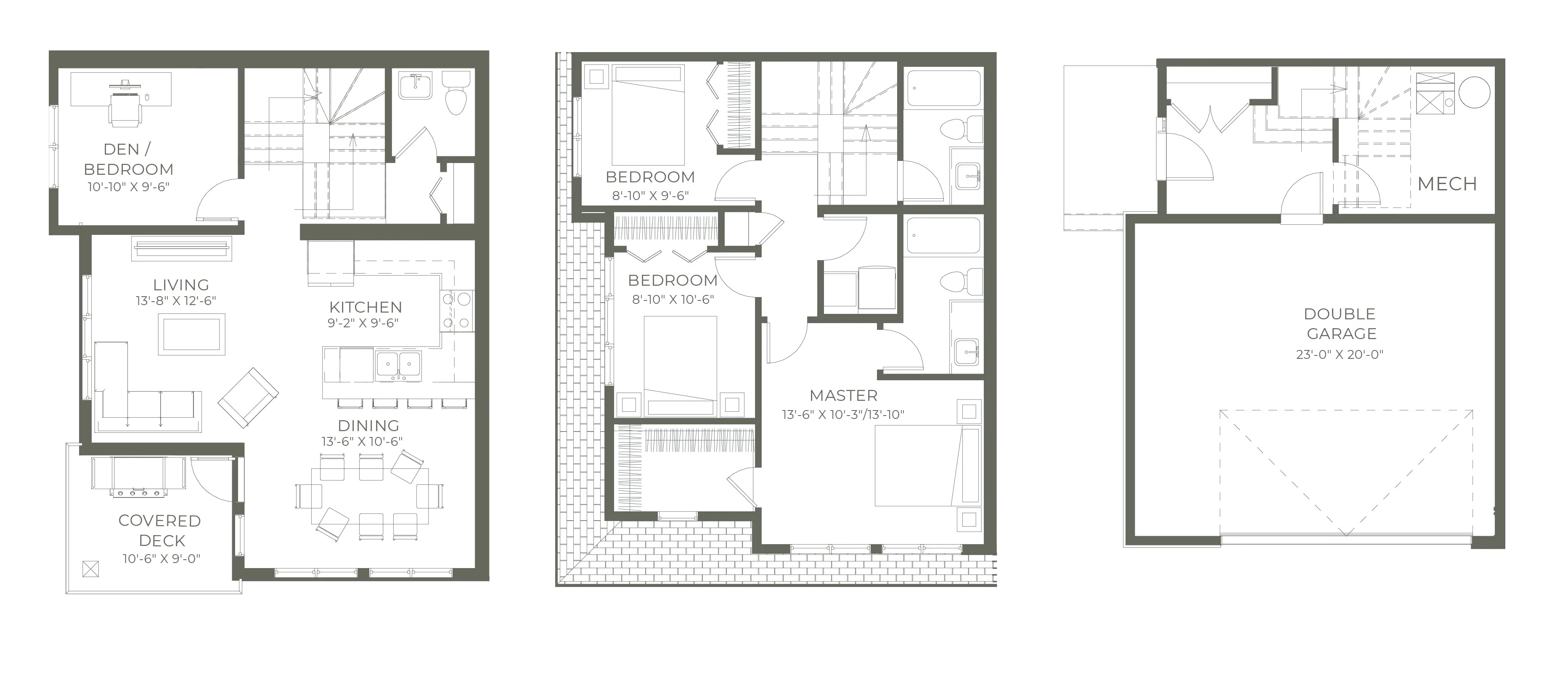 Arrive at Crestmont West - Dusk End Floor Plan, Calgary AB | Livabl