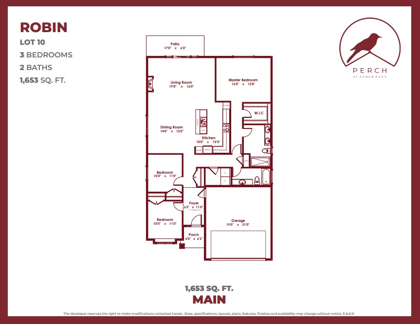 Arbor Park - Robin Floor Plan, Nanaimo BC | Livabl