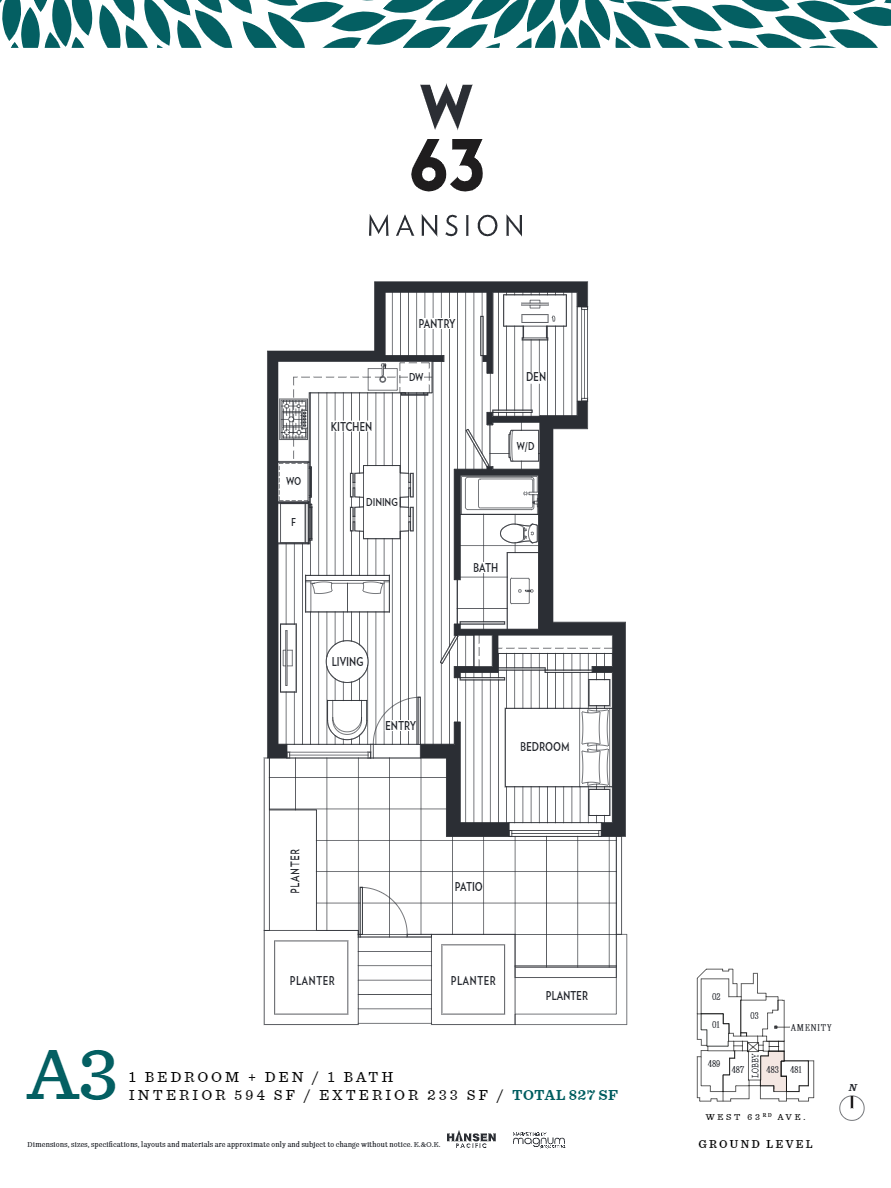 W63 Mansion | A3 | Floor Plans and Pricing