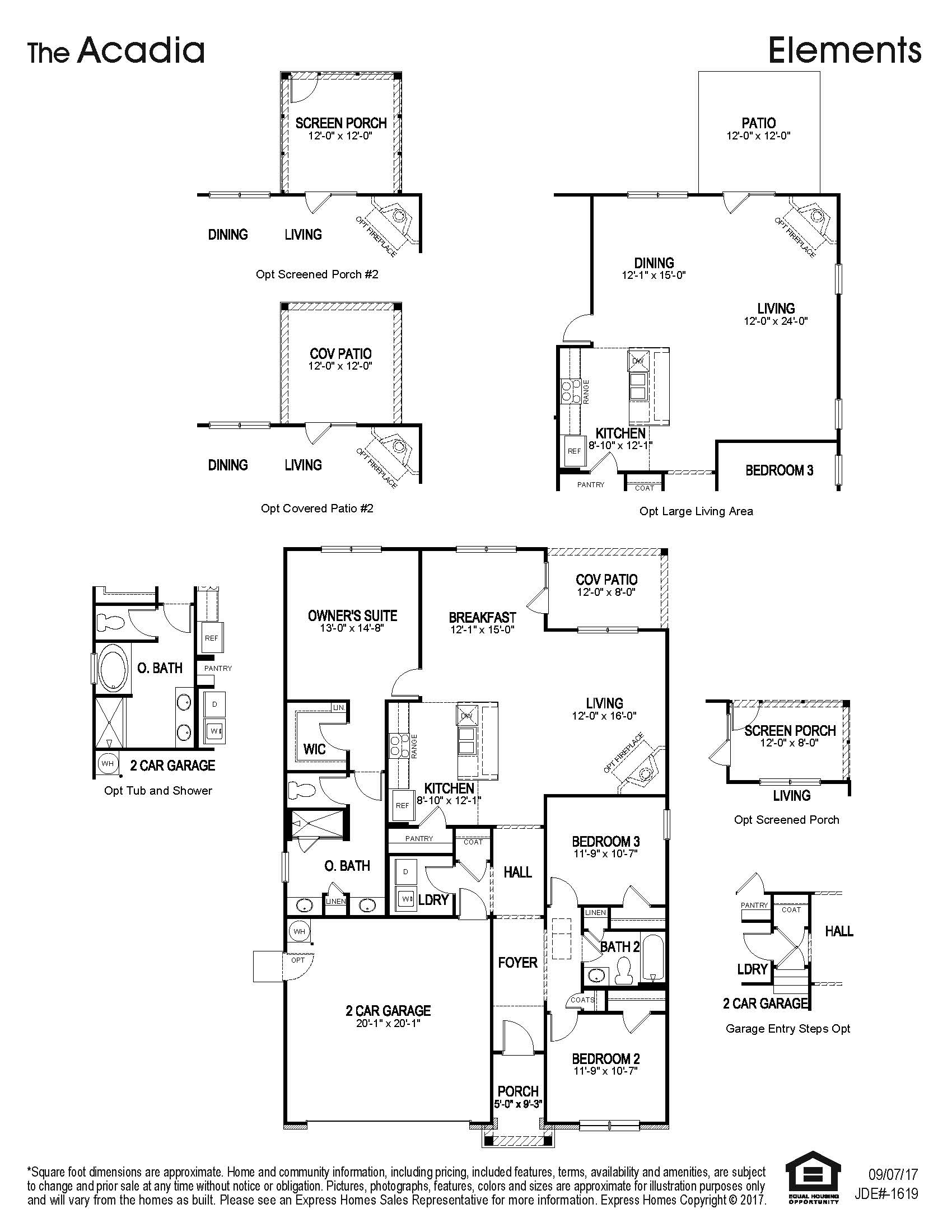Farm at Timberlake | Acadia | Floor Plans and Pricing