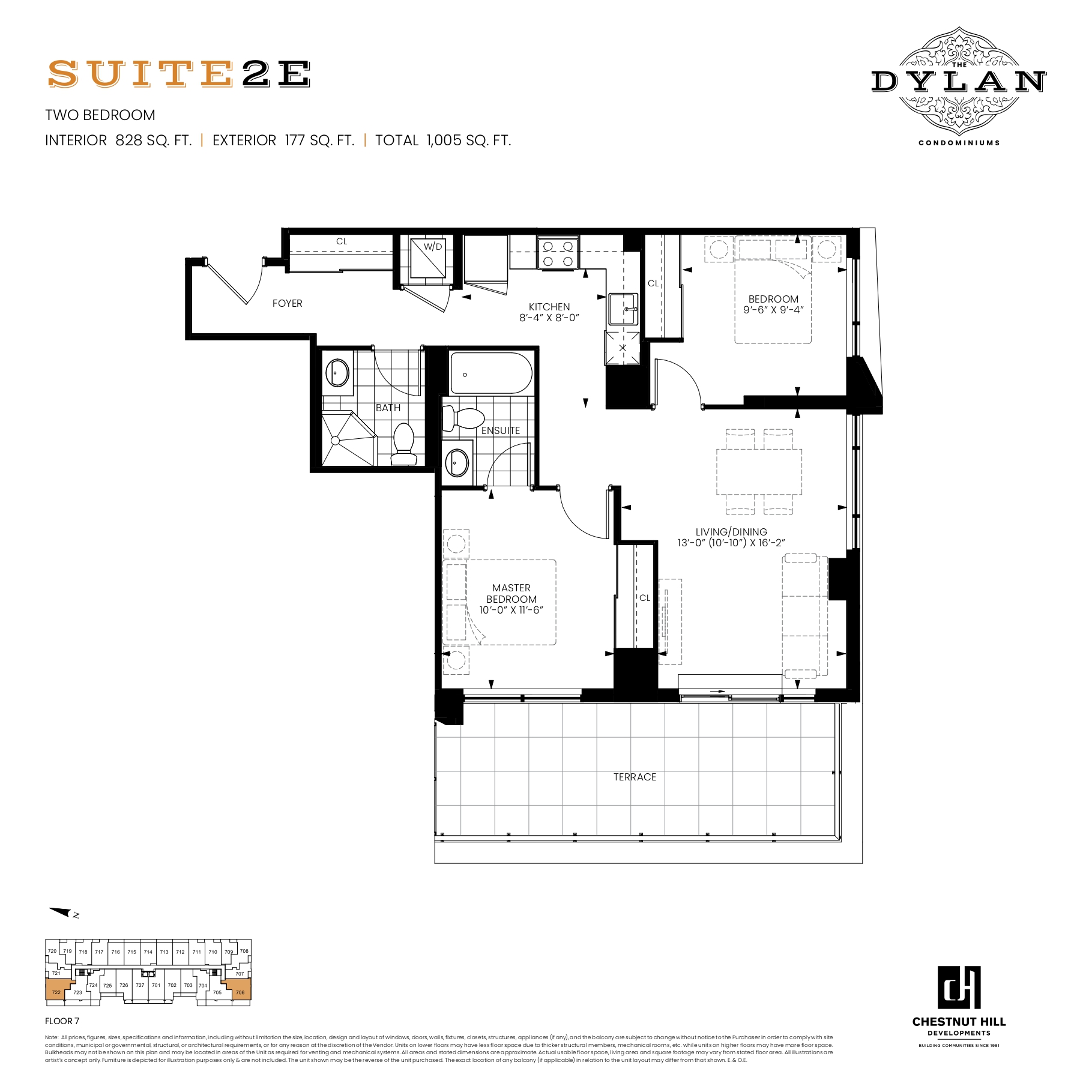 The Dylan Condominiums - 2E Floor Plan, Toronto ON | Livabl