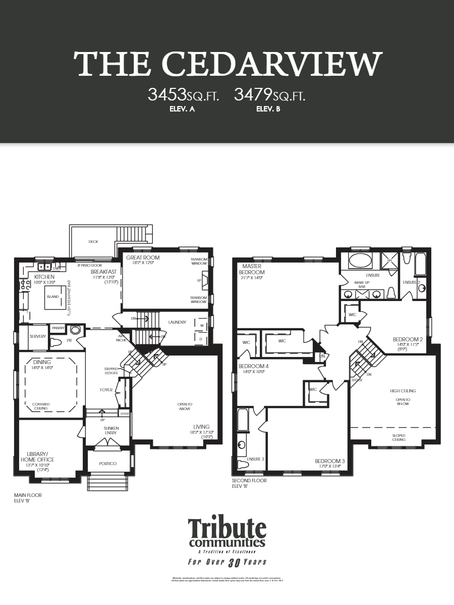Park Ridge - The Cedarview Floor Plan, Oshawa ON | Livabl