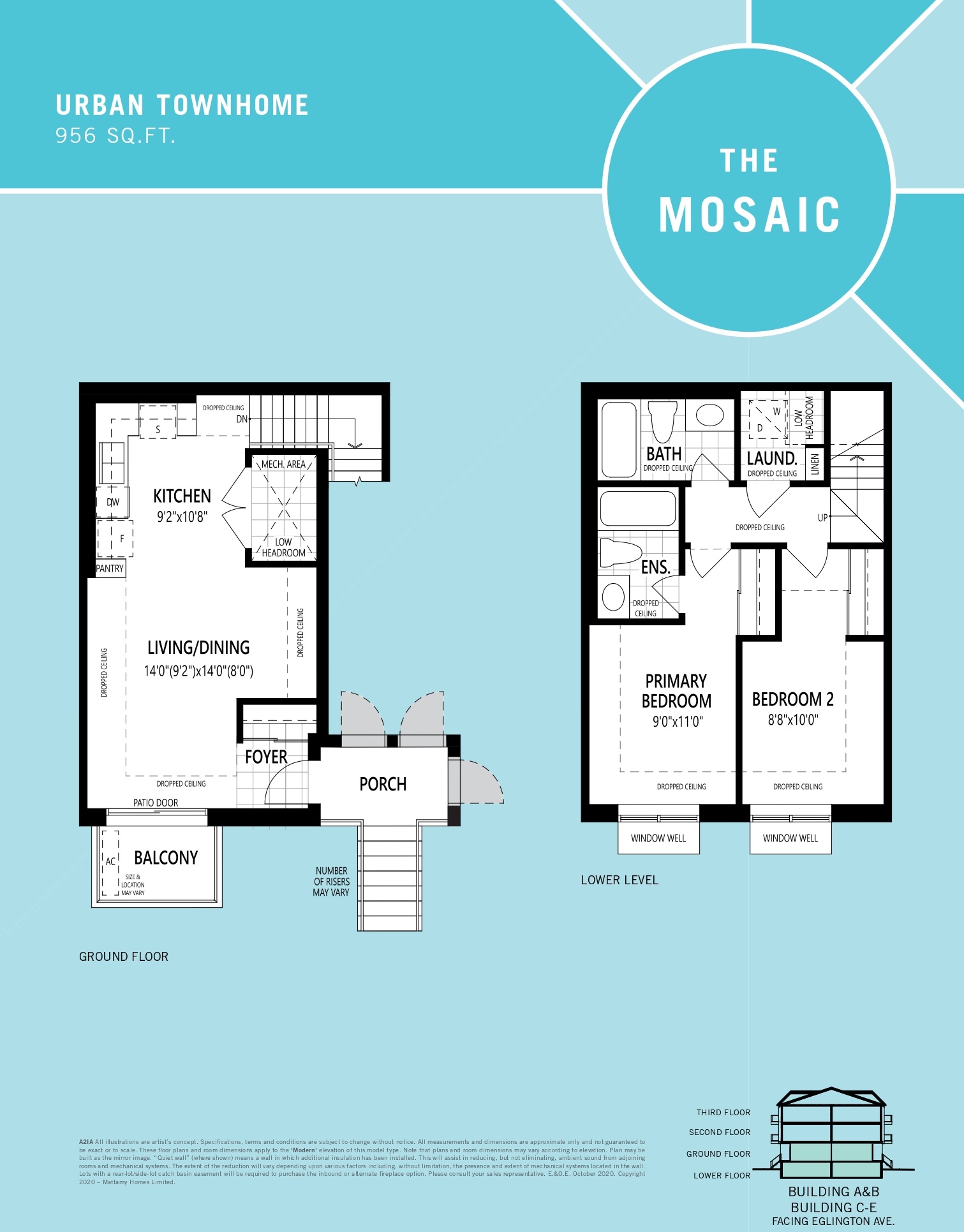East Station Townhomes | Mosaic | Floor Plans and Pricing