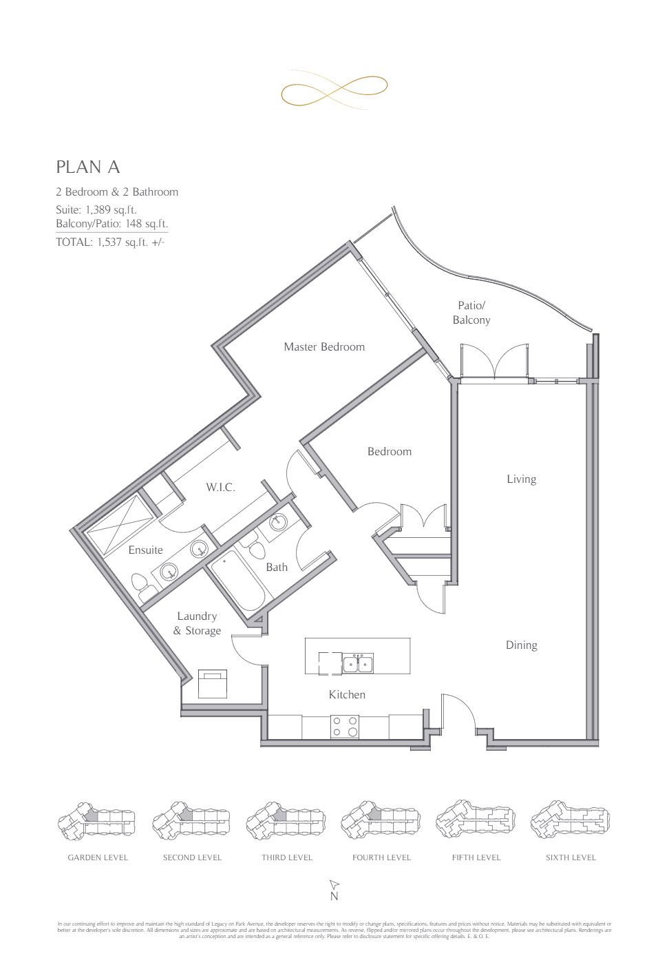 Legacy on Park Avenue | A Plan | Floor Plans and Pricing