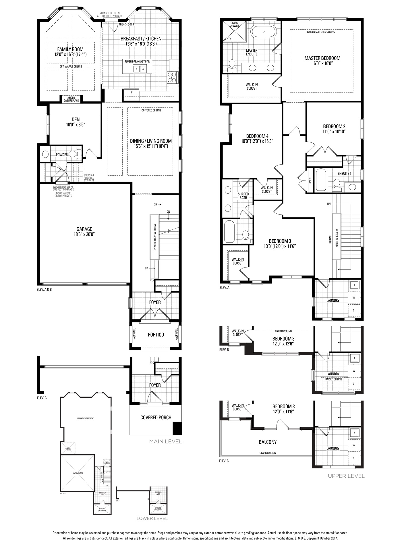 Observatory Hill - Atlas Floor Plan, Richmond Hill ON | Livabl