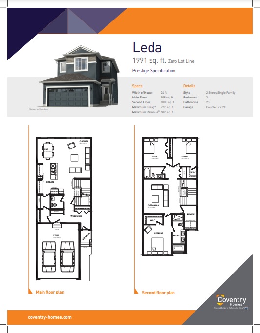 Cy Becker | Leda | Floor Plans and Pricing
