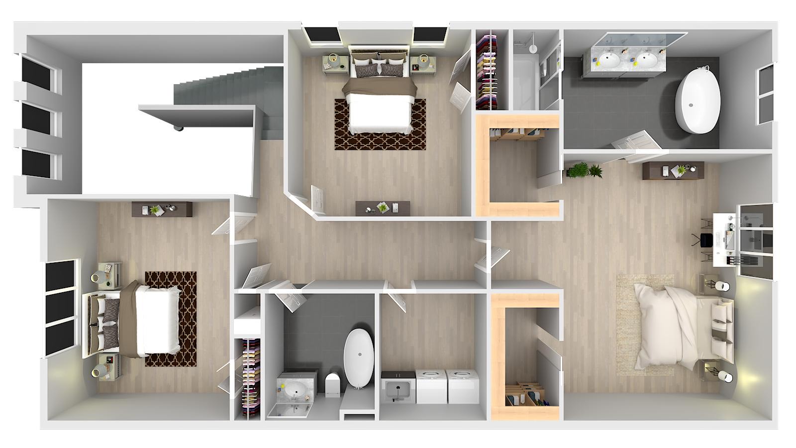 Federal floor plan at Federal in Hamilton, ON