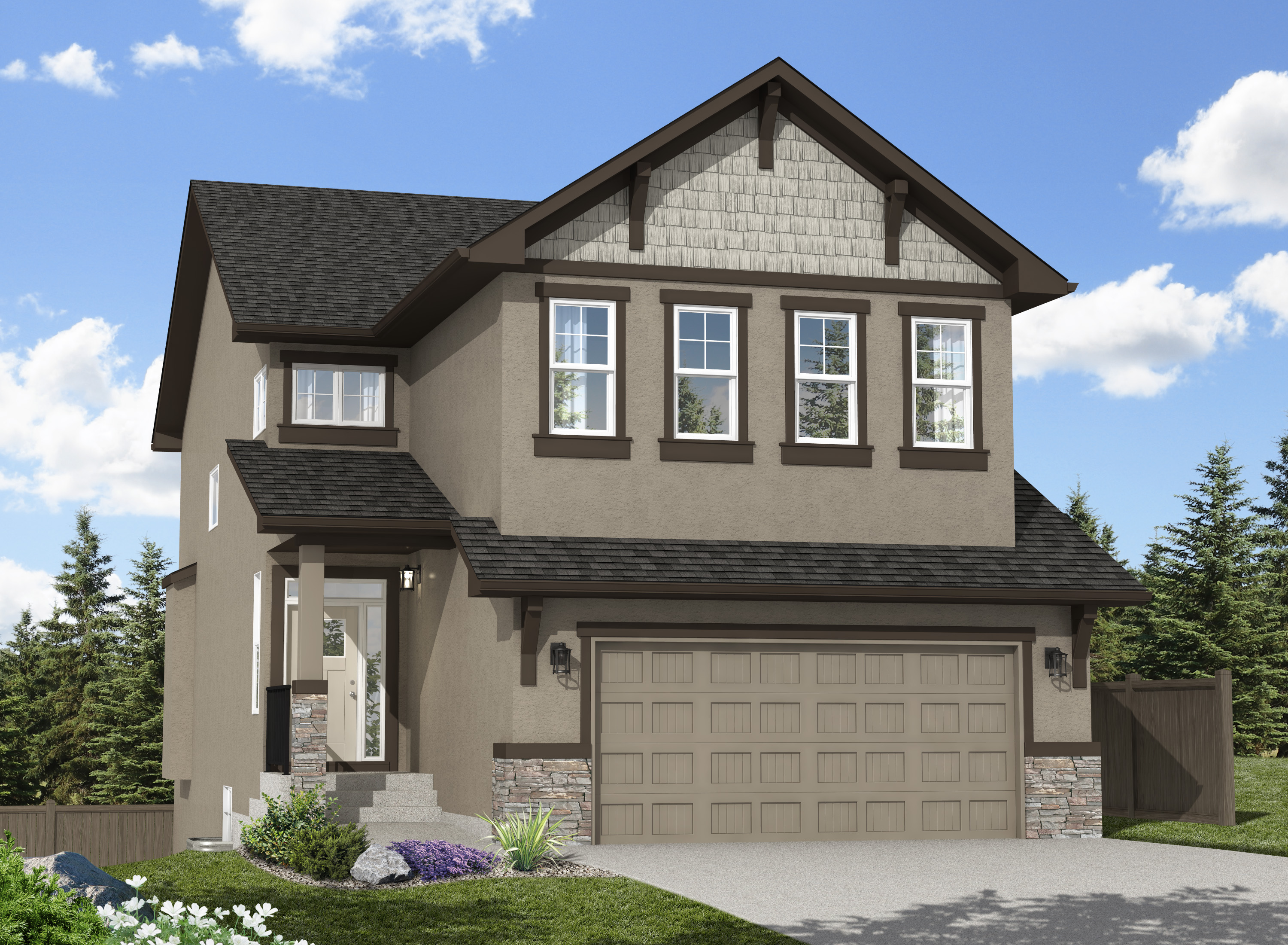 Seton - Westchester Floor Plan, Calgary AB | Livabl