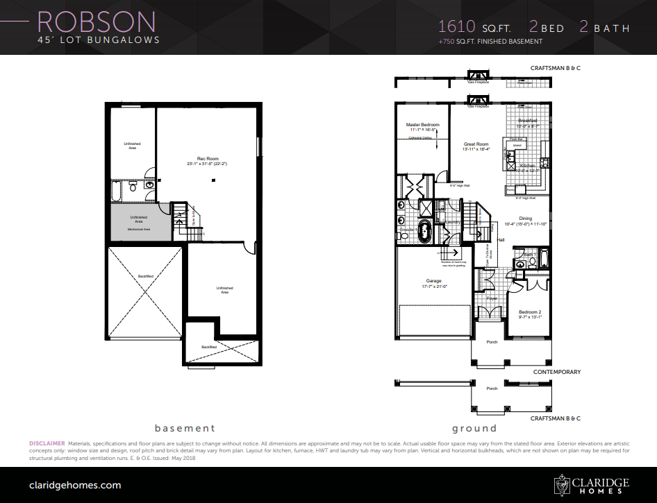 Sundance - Robson Floor Plan, Ottawa ON | Livabl